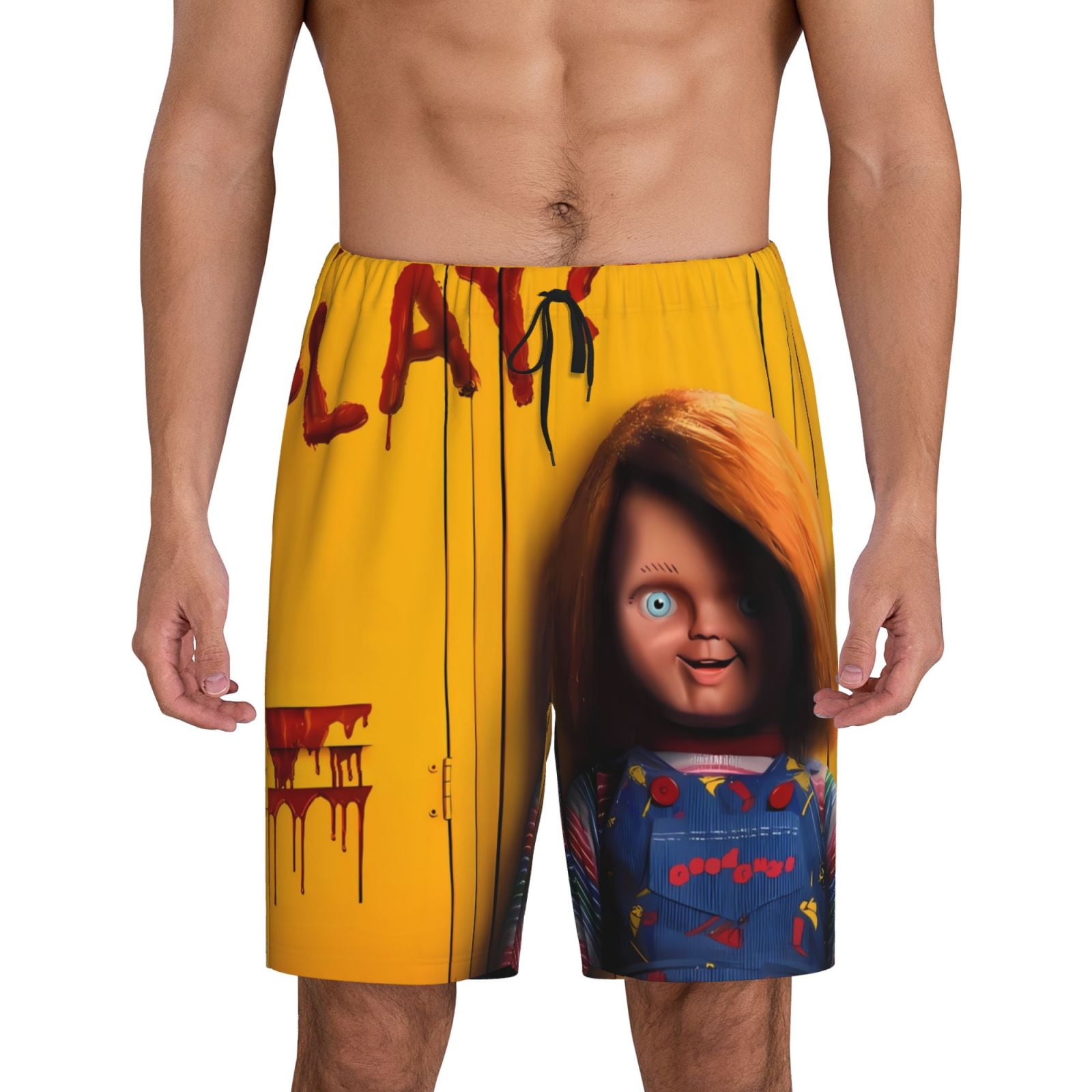 Sigee Chucky P for Men's Short Pajama Pants Soft Pants Sleep Pj Sleep ...