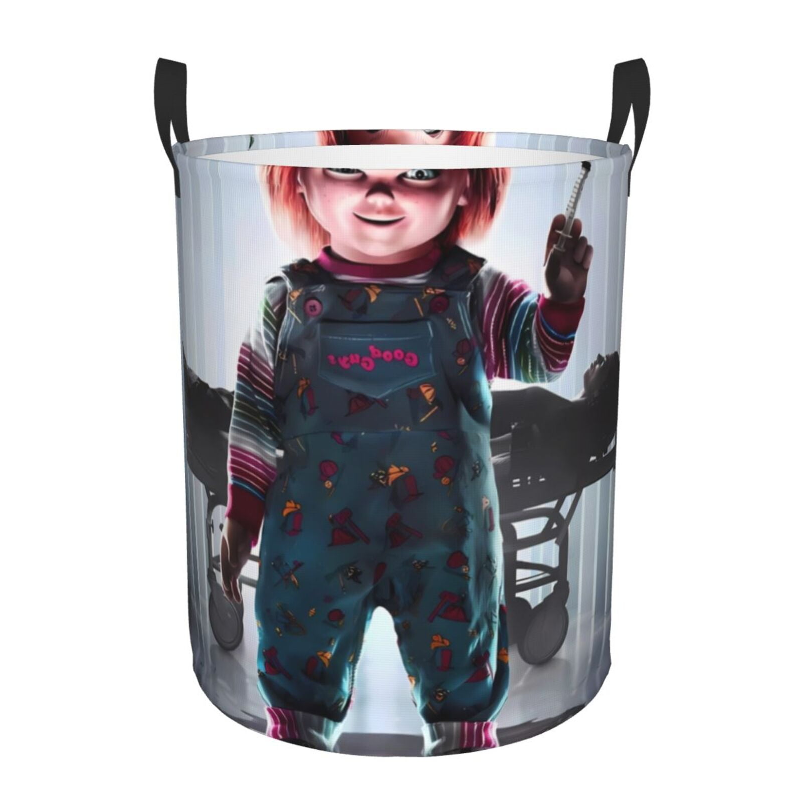 Sigee Chucky Y Print Basket for Clothes Basket for Living Room Bedroom ...