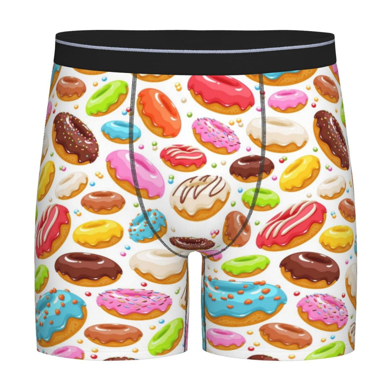 Sigee Color Donut for Men's Boxer Briefs,Moisture Wicking and ...