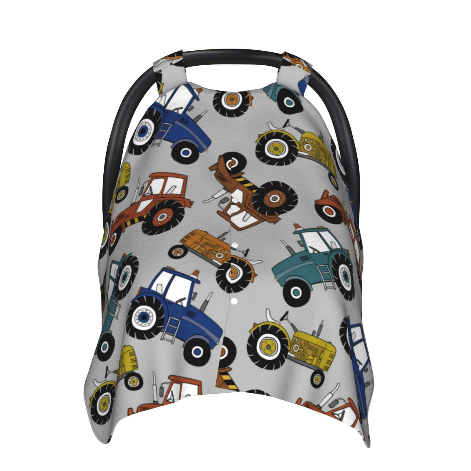 Sigee Color Tractor Print Multi-use Stretchy Baby Car Seat Cover ...