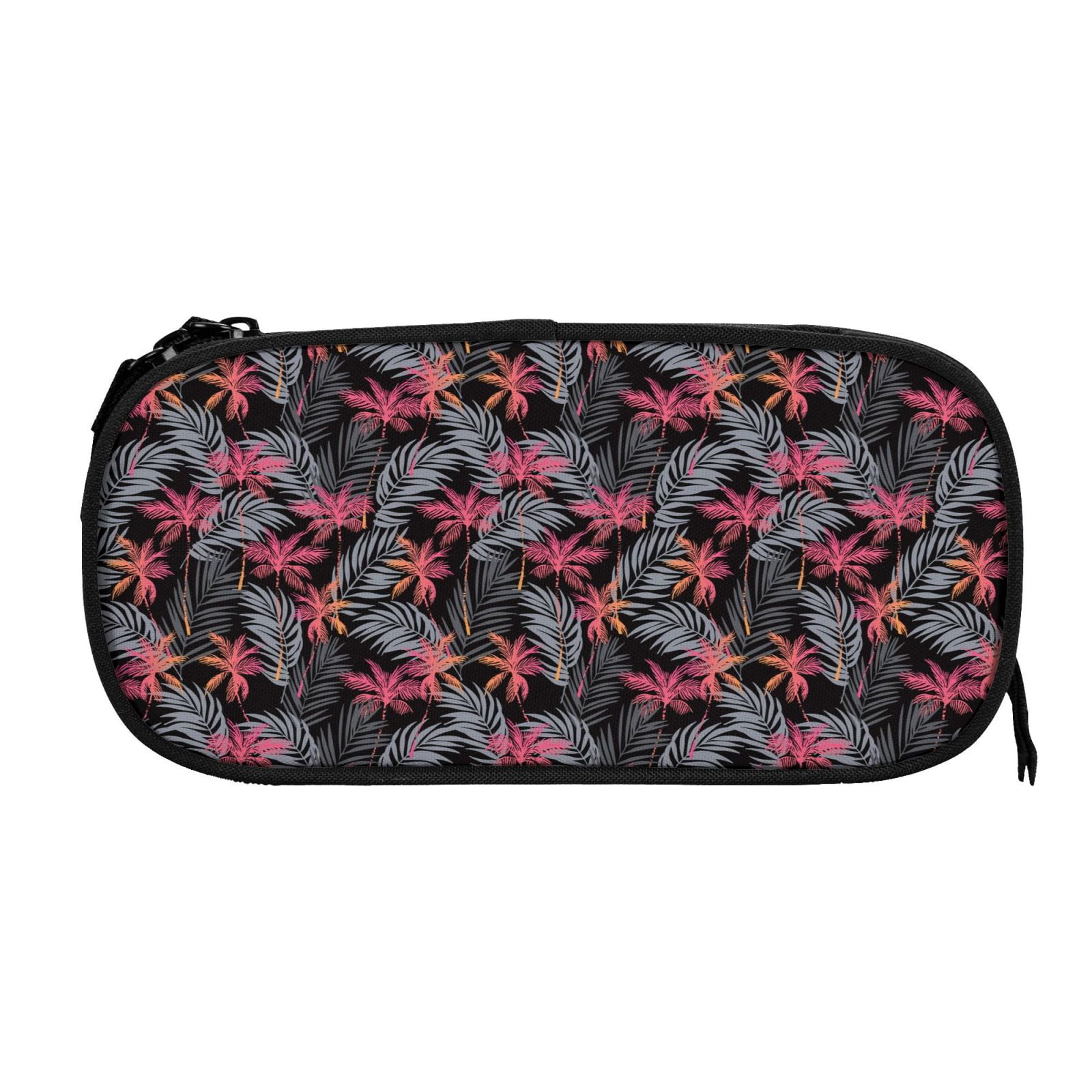 Sigee Colorful Hawaii Palms for Portable Pencil Pouch with Zipper for ...