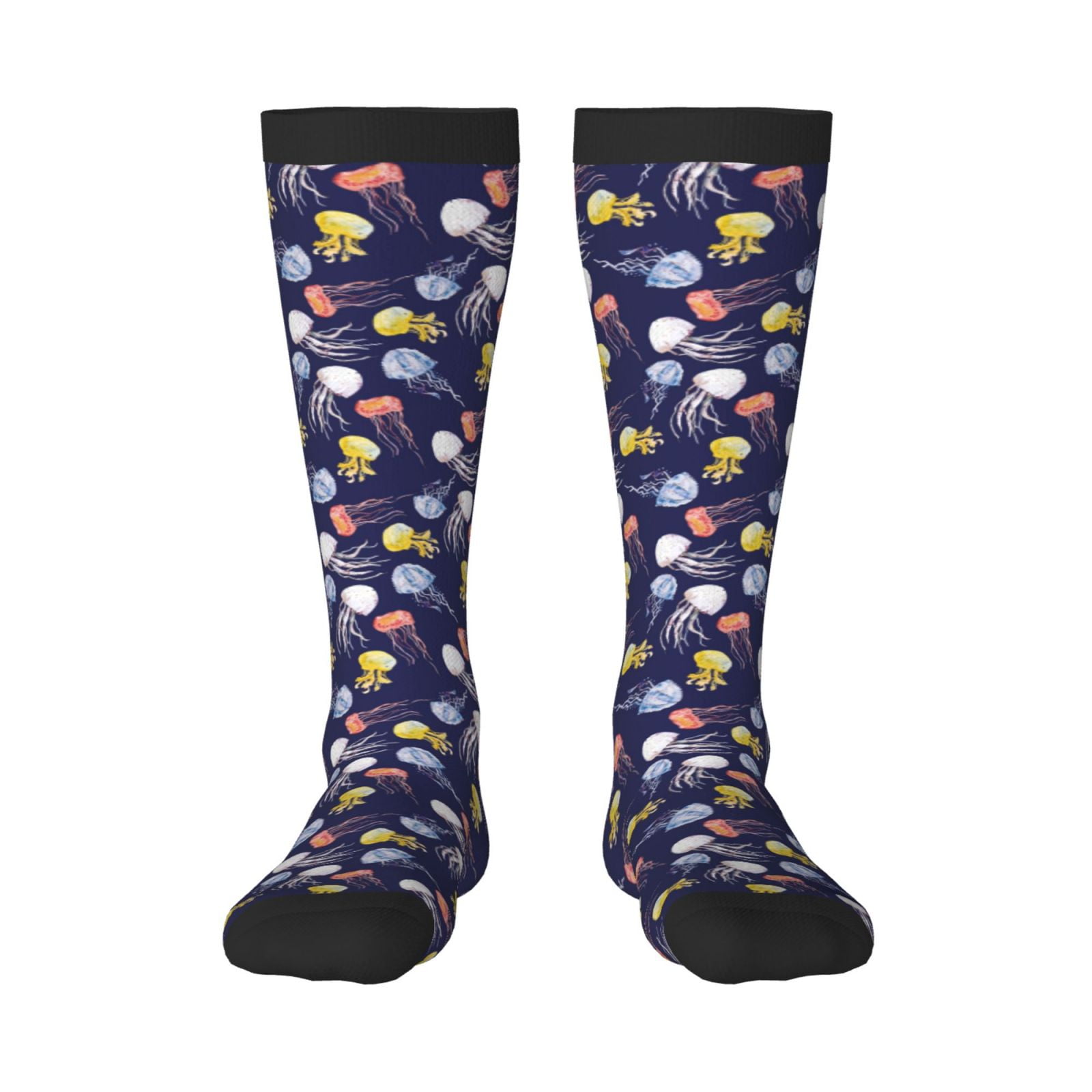 Sigee Colorful Jellyfish for Socks for Men Women Gifts for Him ...