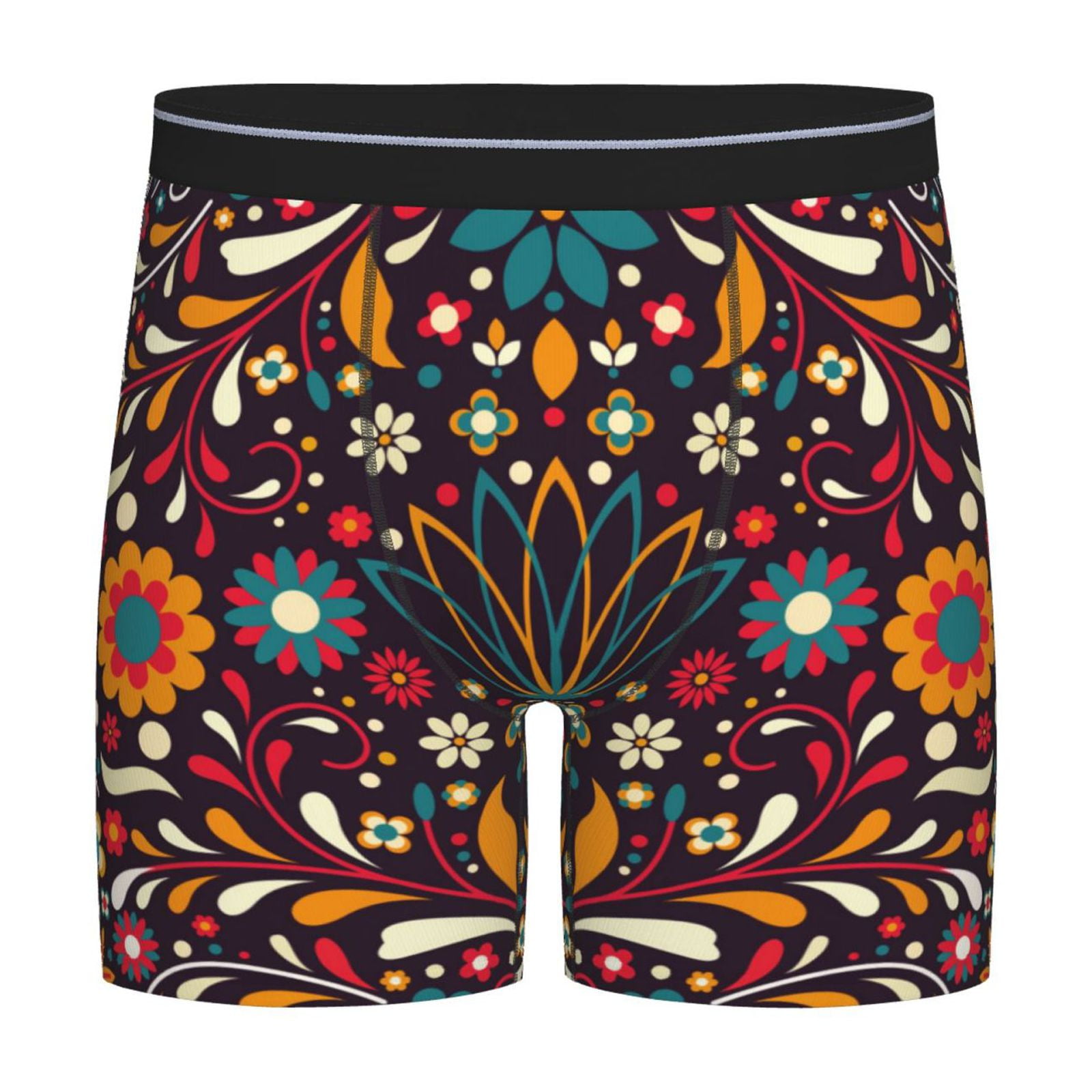 Sigee Colorful Mexican2 for Men's Boxer Briefs,Moisture Wicking and ...