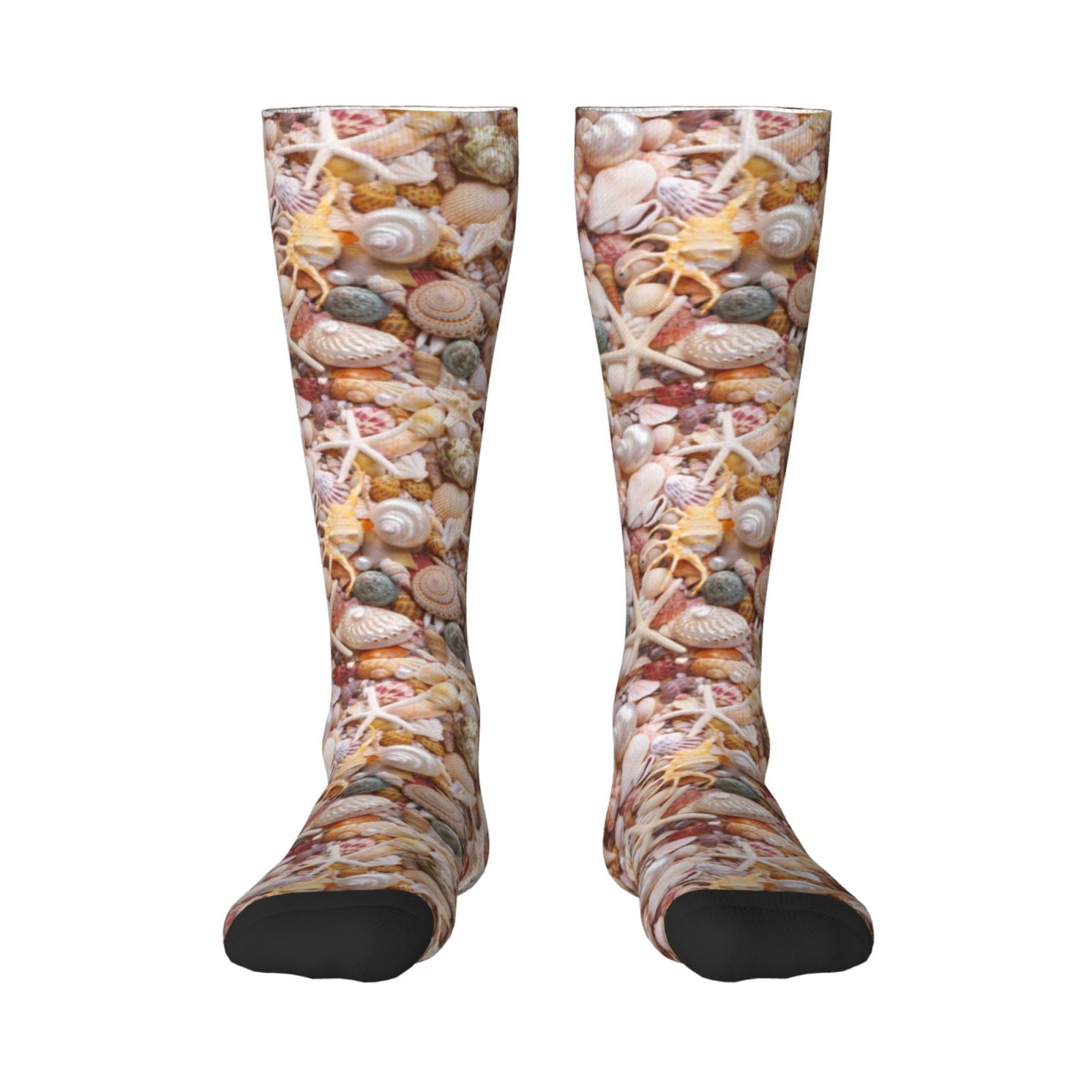 Sigee Colorful Seashells for Socks for Men Women Gifts for Him ...