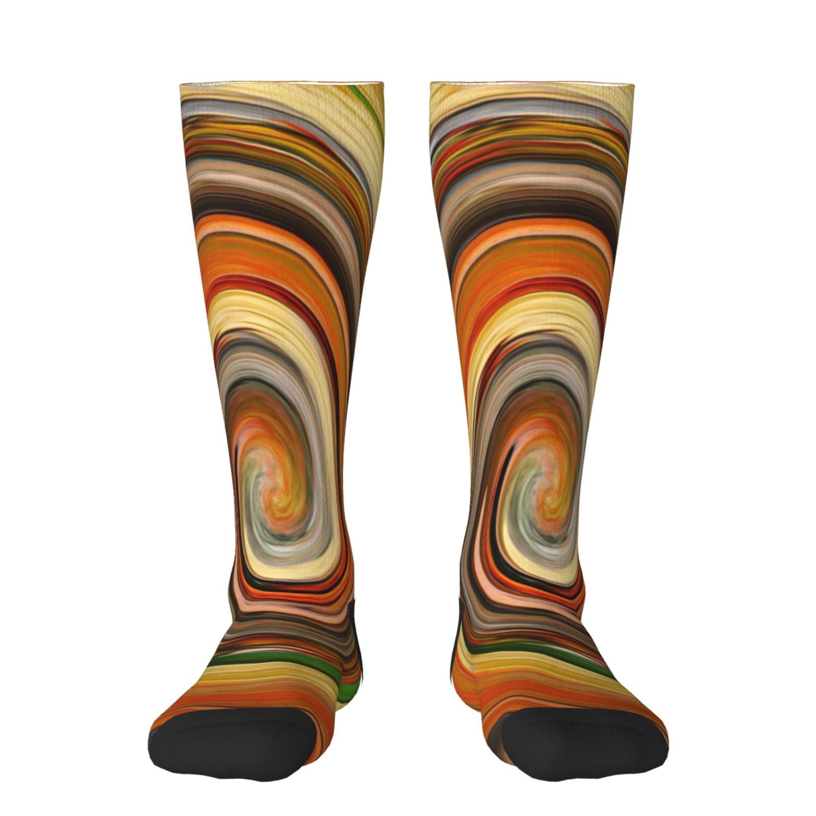 Sigee Colorful Swirl for Socks for Men Women Gifts for Him Boyfriend ...