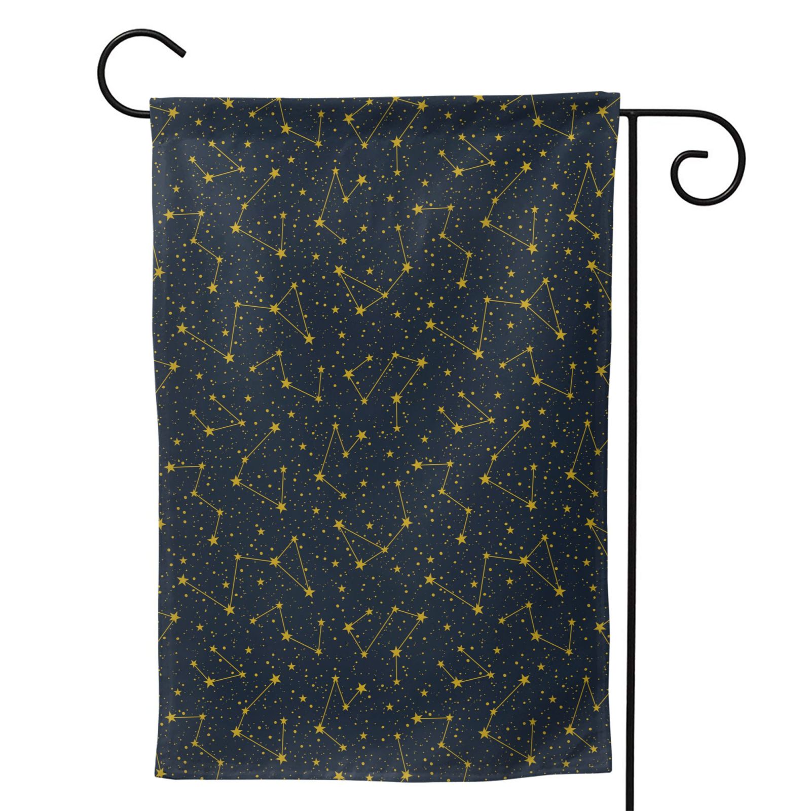 Sigee Constellation for Live Happy Decorative Small Garden Flag,Double ...