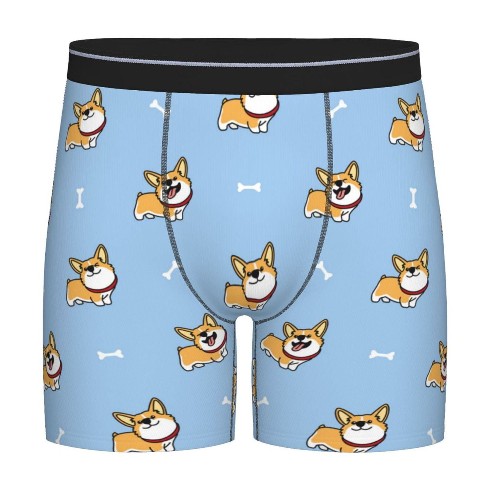Sigee Corgi Dog for Men's Boxer Briefs,Moisture Wicking and Breathable ...