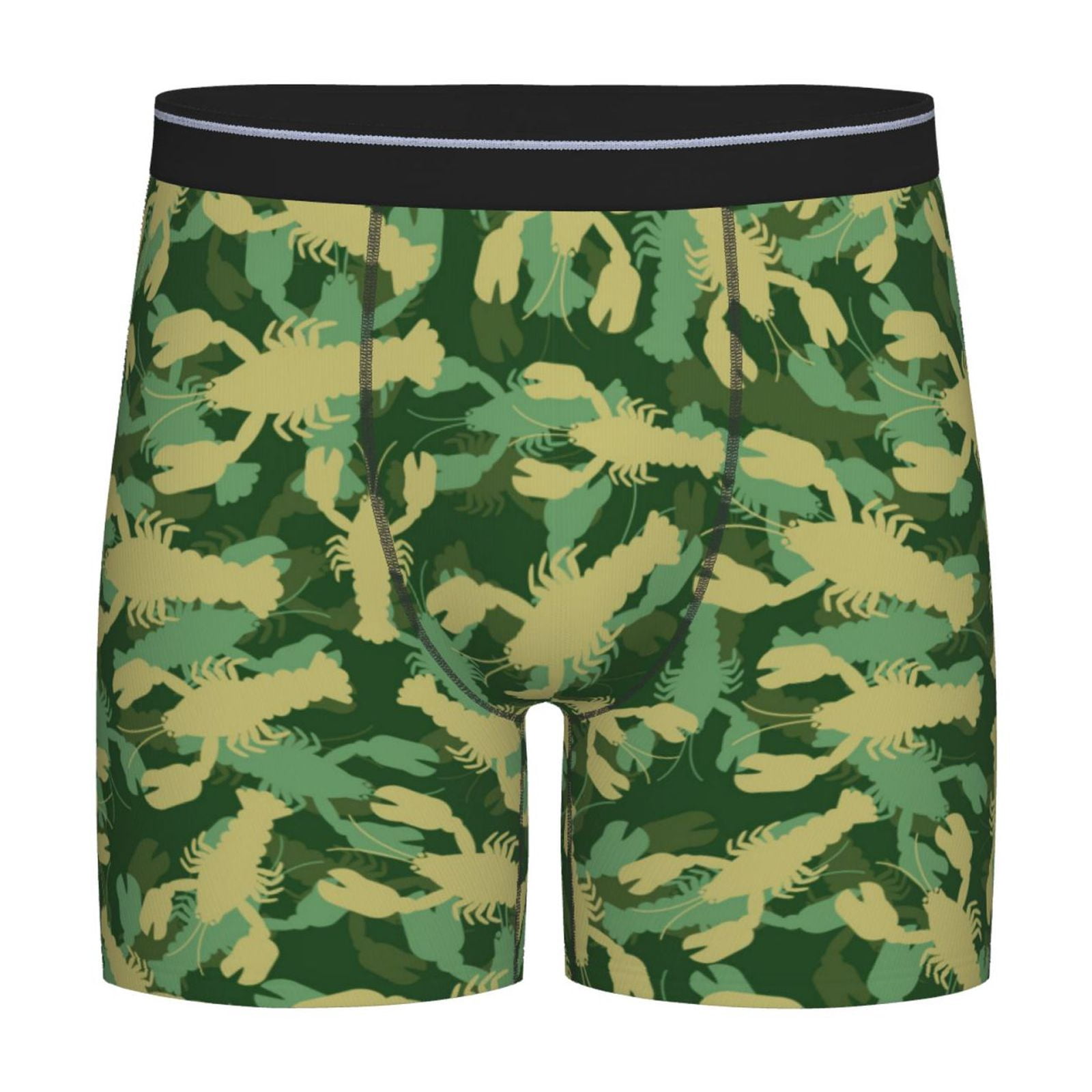 Sigee Crayfish Army for Men's Boxer Briefs,Moisture Wicking and ...