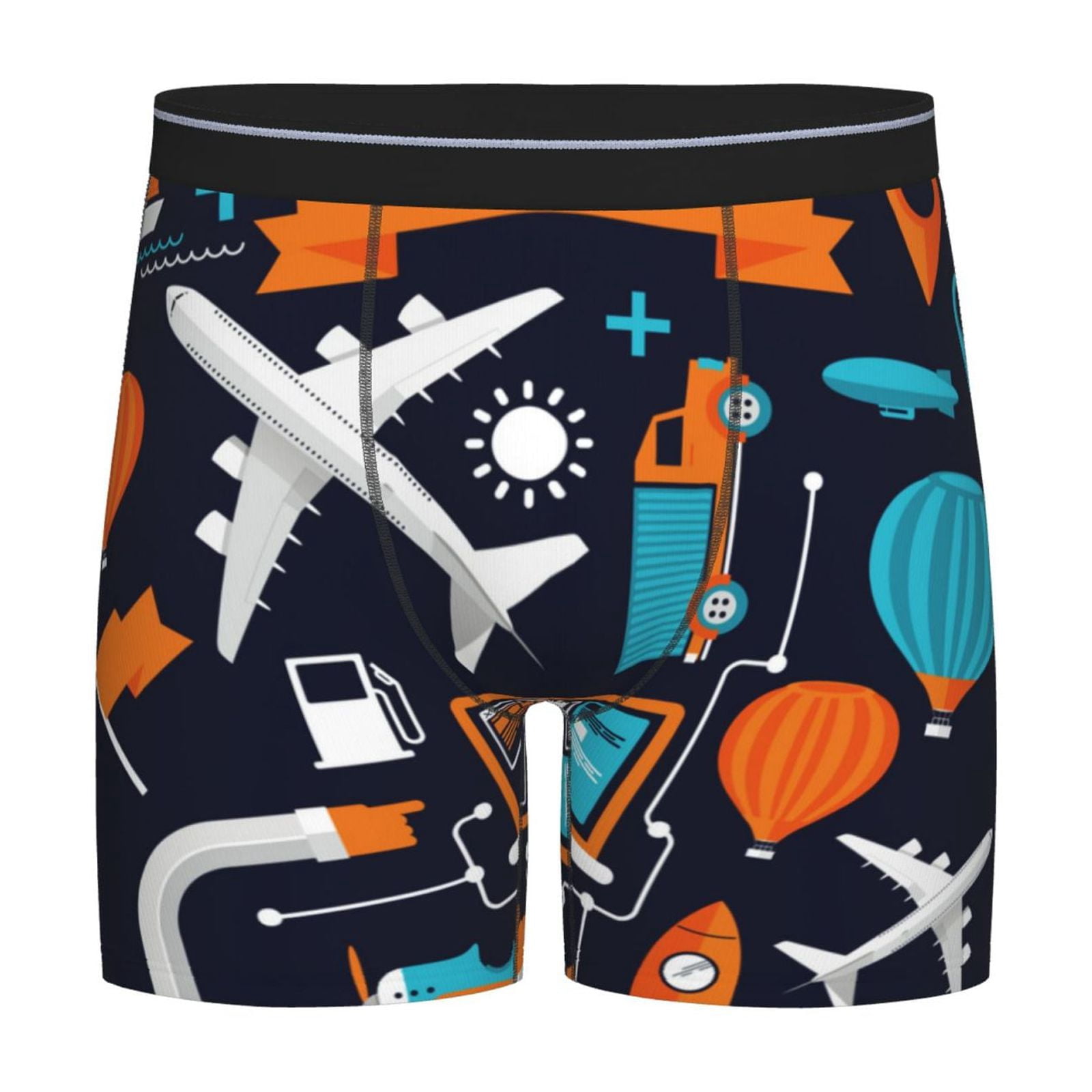 Sigee Creative Transport for Men's Boxer Briefs,Moisture Wicking and ...