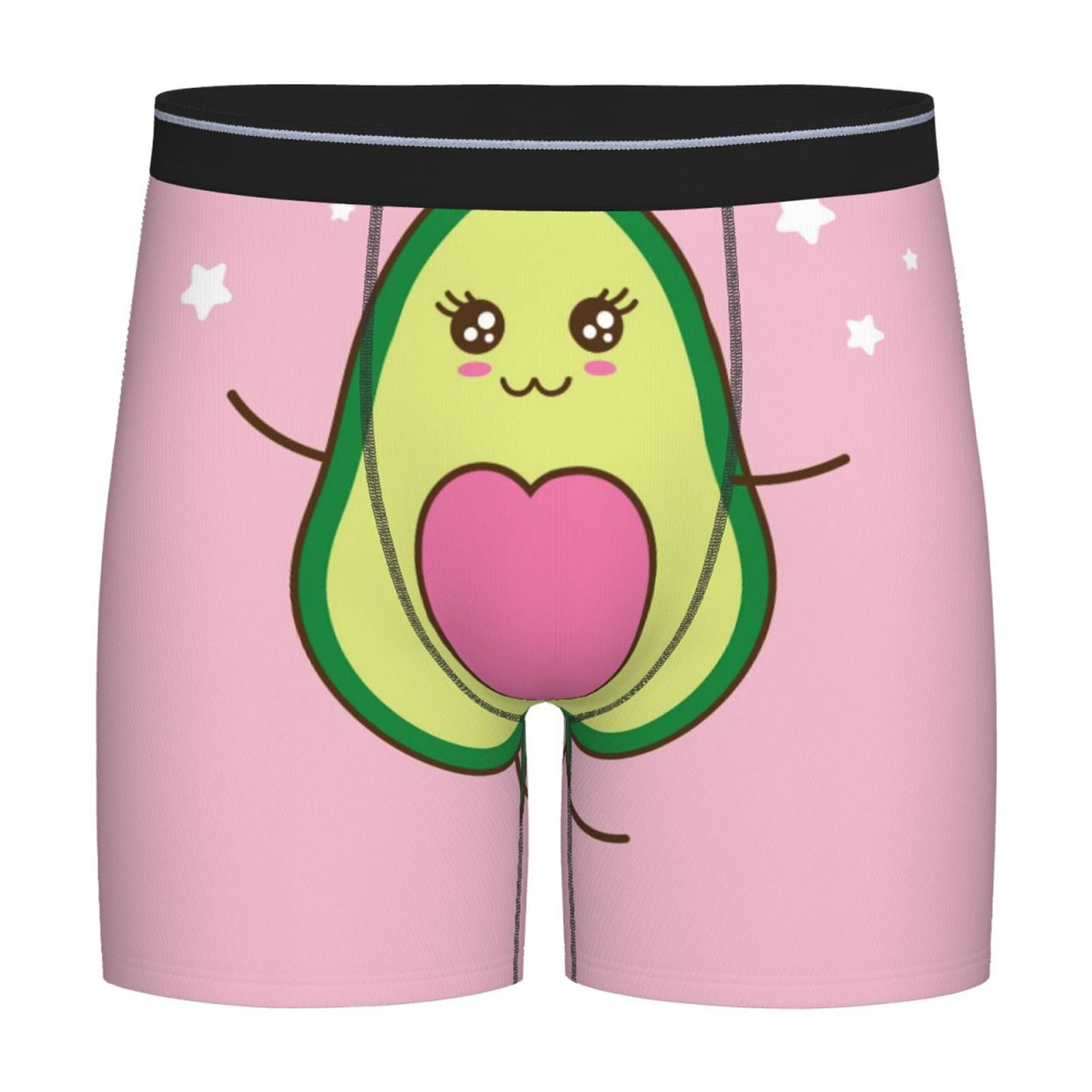 Sigee Cute Avocado for Men's Boxer Briefs,Moisture Wicking and ...