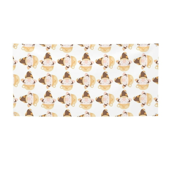 Sigee Cute Bee Gnome for Large Happy Holiday Banner for Outdoor Indoor ...