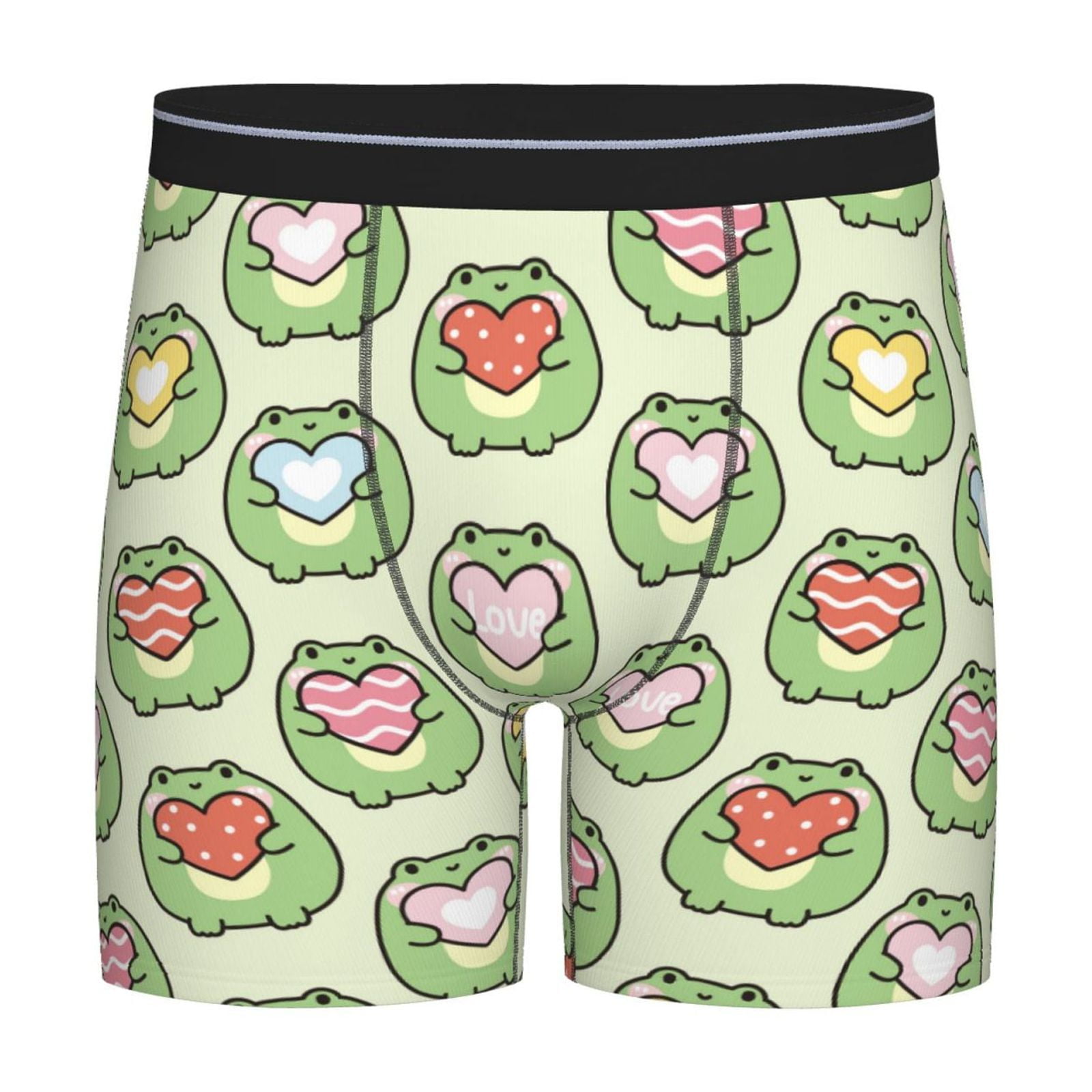 Sigee Cute Chubby Frog for Men's Boxer Briefs,Moisture Wicking and ...