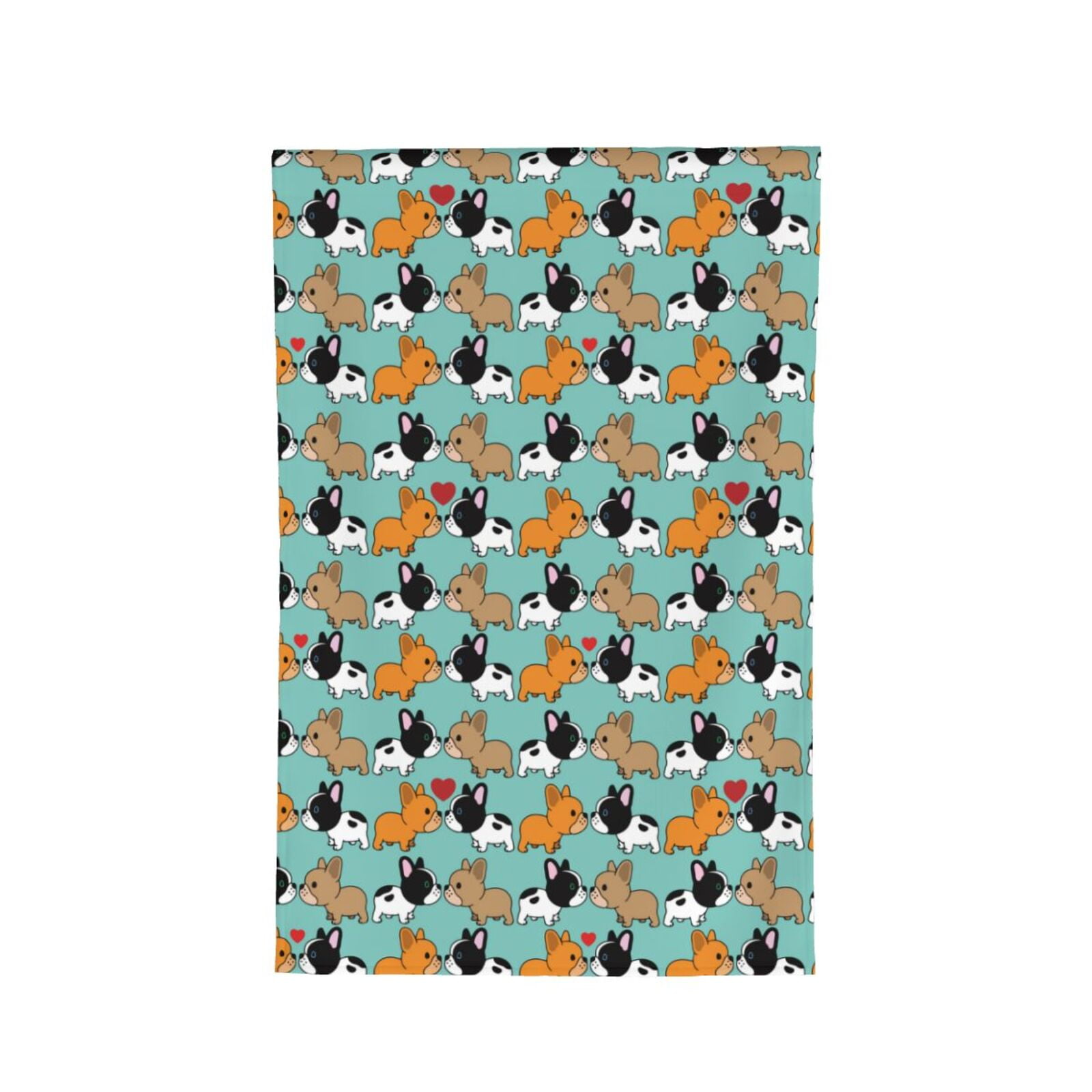 Sigee Cute French Bulldog Printed Flag12.5 * 18in Outdoor Yard Flags ...