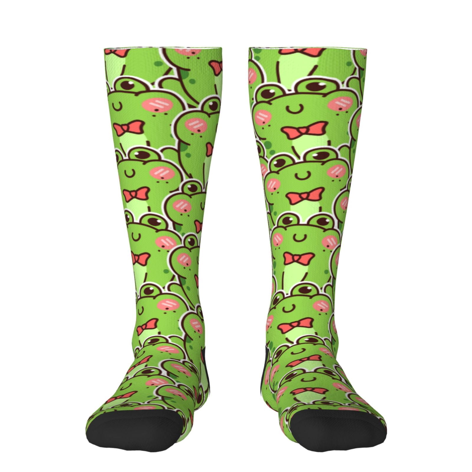 Sigee Cute Green Frog for Socks for Men Women Gifts for Him Boyfriend ...