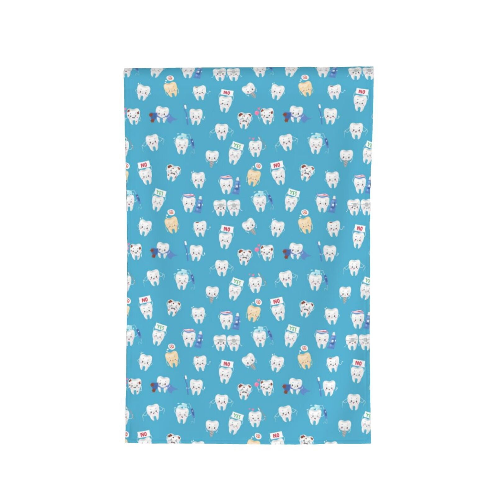 Sigee Cute Healthy Teeth Printed Flag12.5 * 18in Outdoor Yard Flags For ...