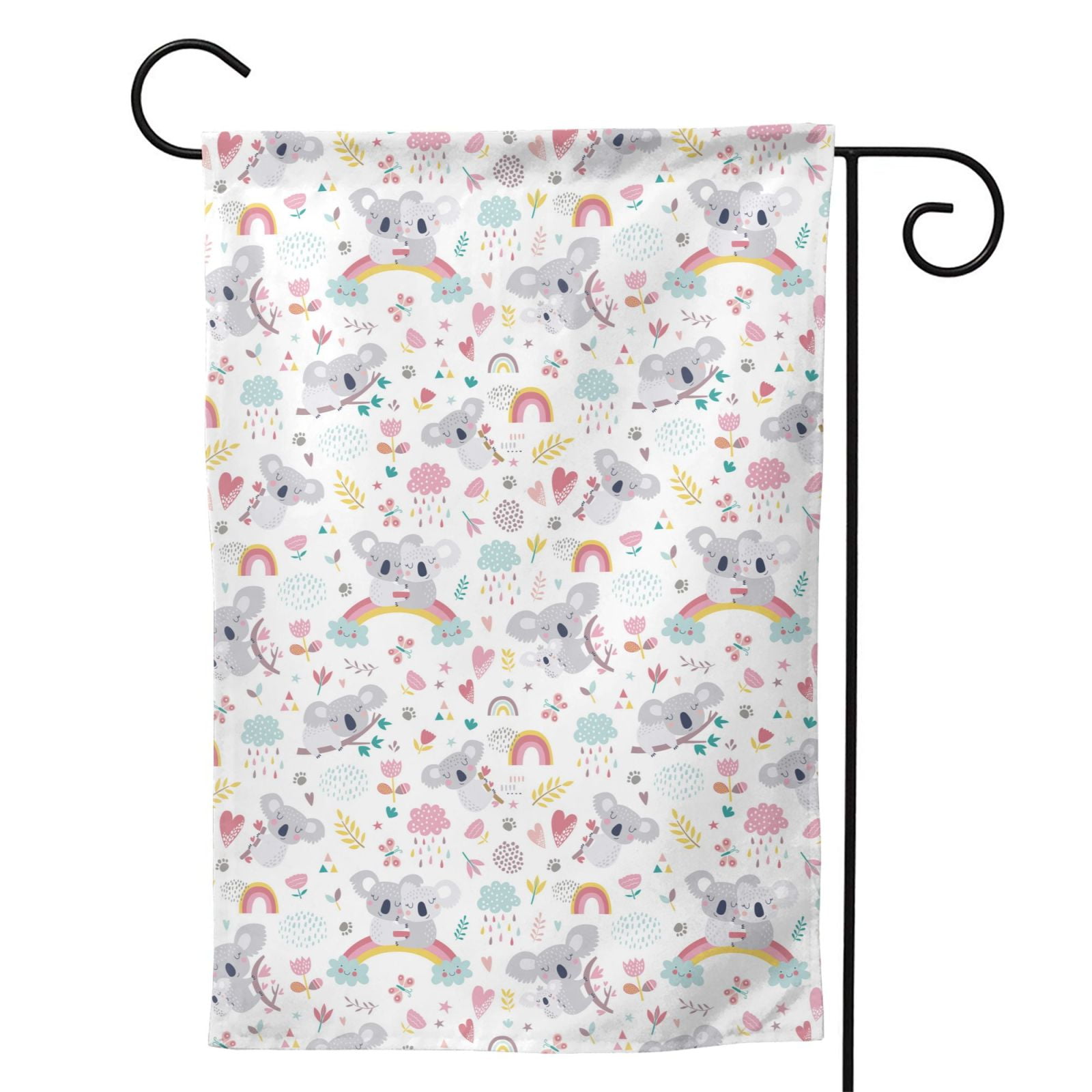 Sigee Cute Koala for Live Happy Decorative Small Garden Flag,Double ...