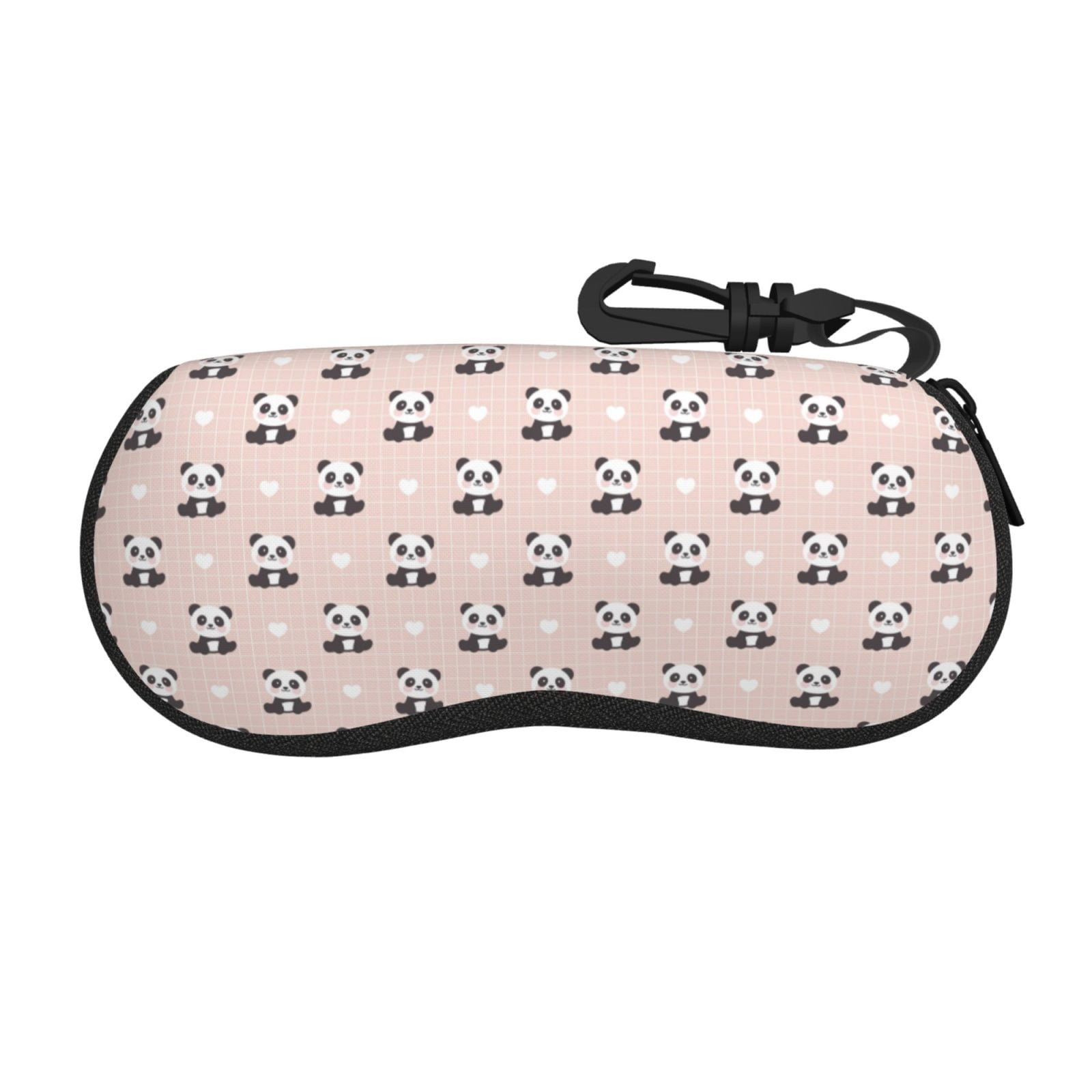 Sigee Cute Panda for Soft Eyeglass Cases for Women and Men Zipper ...