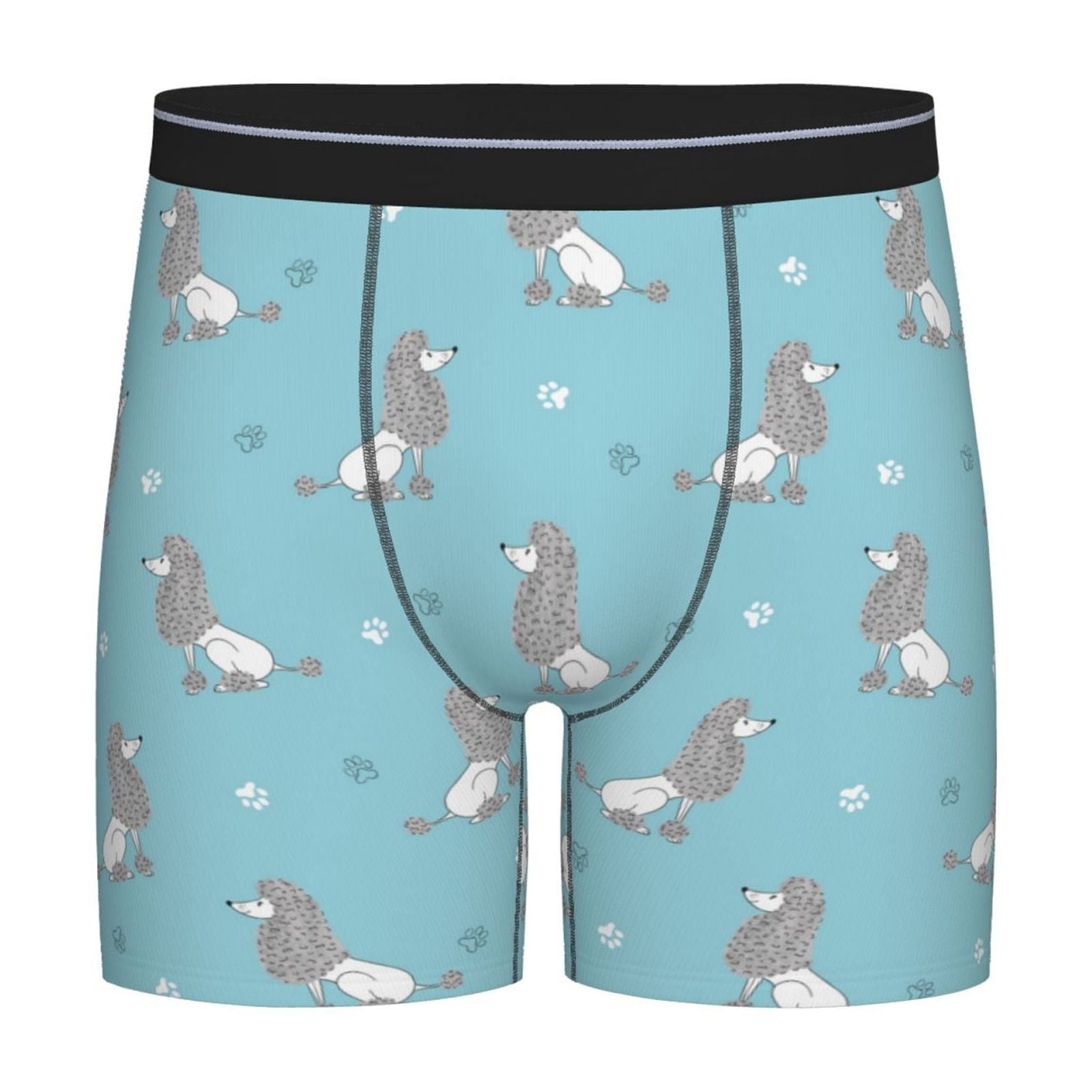 Sigee Cute Poodle Dog for Men's Boxer Briefs,Moisture Wicking and ...