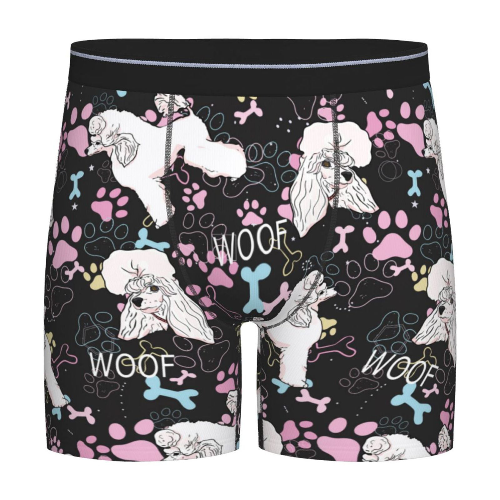 Sigee Cute Poodle Dog for Men's Boxer Briefs,Moisture Wicking and ...