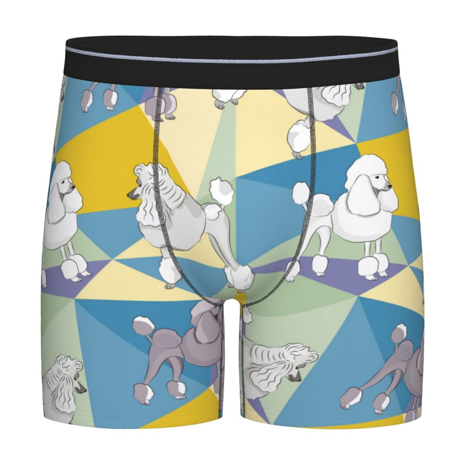 Sigee Cute Poodle Dog for Men's Boxer Briefs,Moisture Wicking and ...