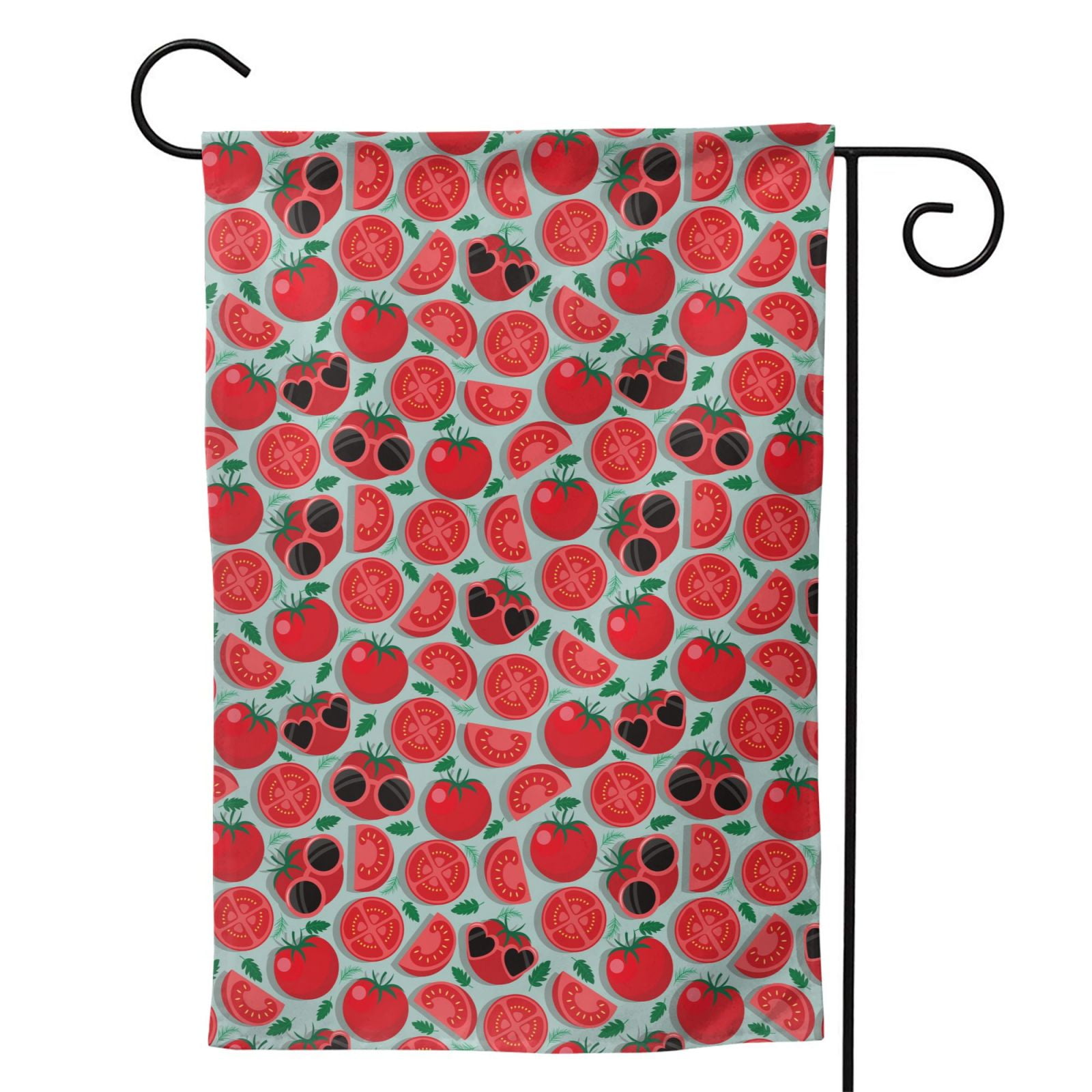 Sigee Cute Tomato for Live Happy Decorative Small Garden Flag,Double ...