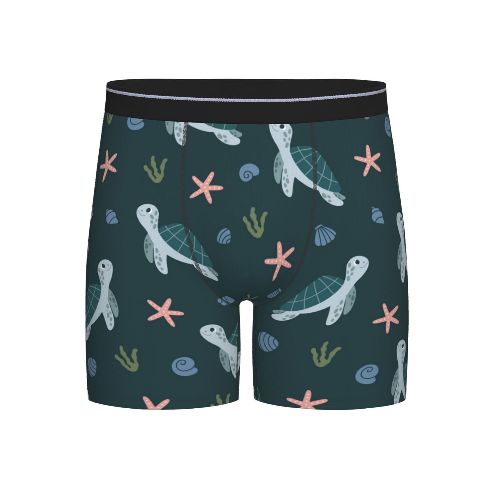 Sigee Cute Turtle for Men's Boxer Briefs,Moisture Wicking and ...