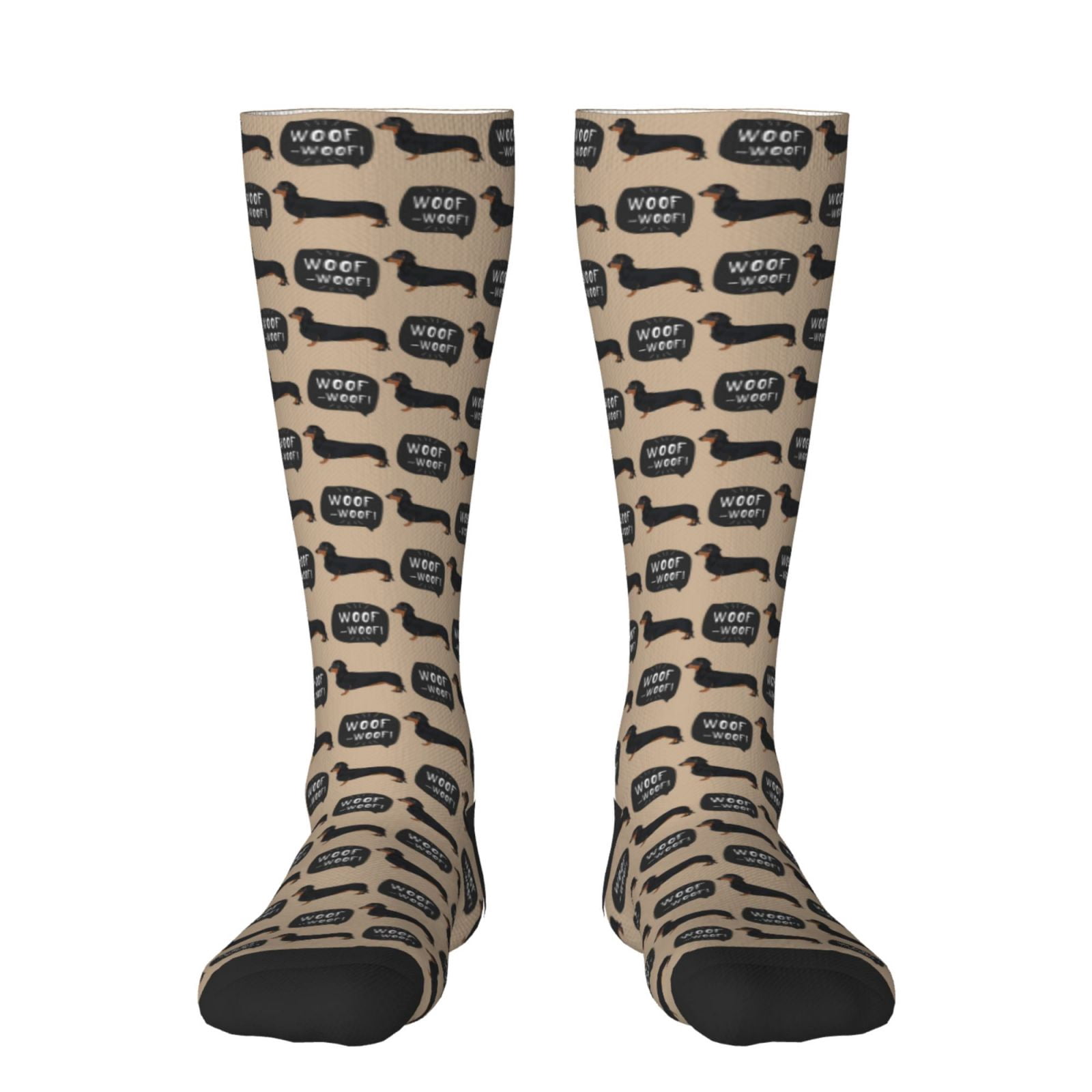Sigee Dachshund Dog Woof for Socks for Men Women Gifts for Him ...