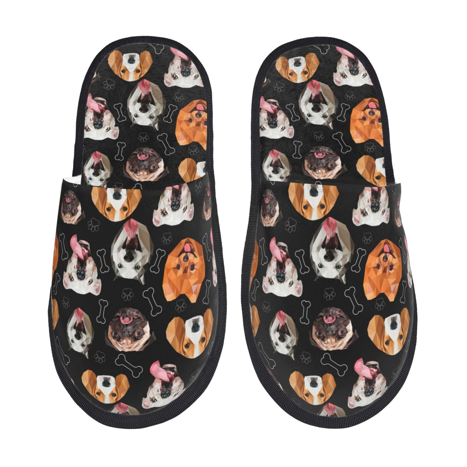 Sigee Different Breeds Of Dogs for Cozy Furry Slippers Super Soft ...