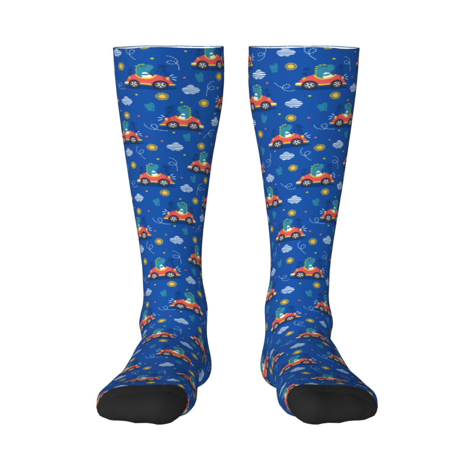 Sigee Dinosaur Driving for Socks for Men Women Gifts for Him Boyfriend ...