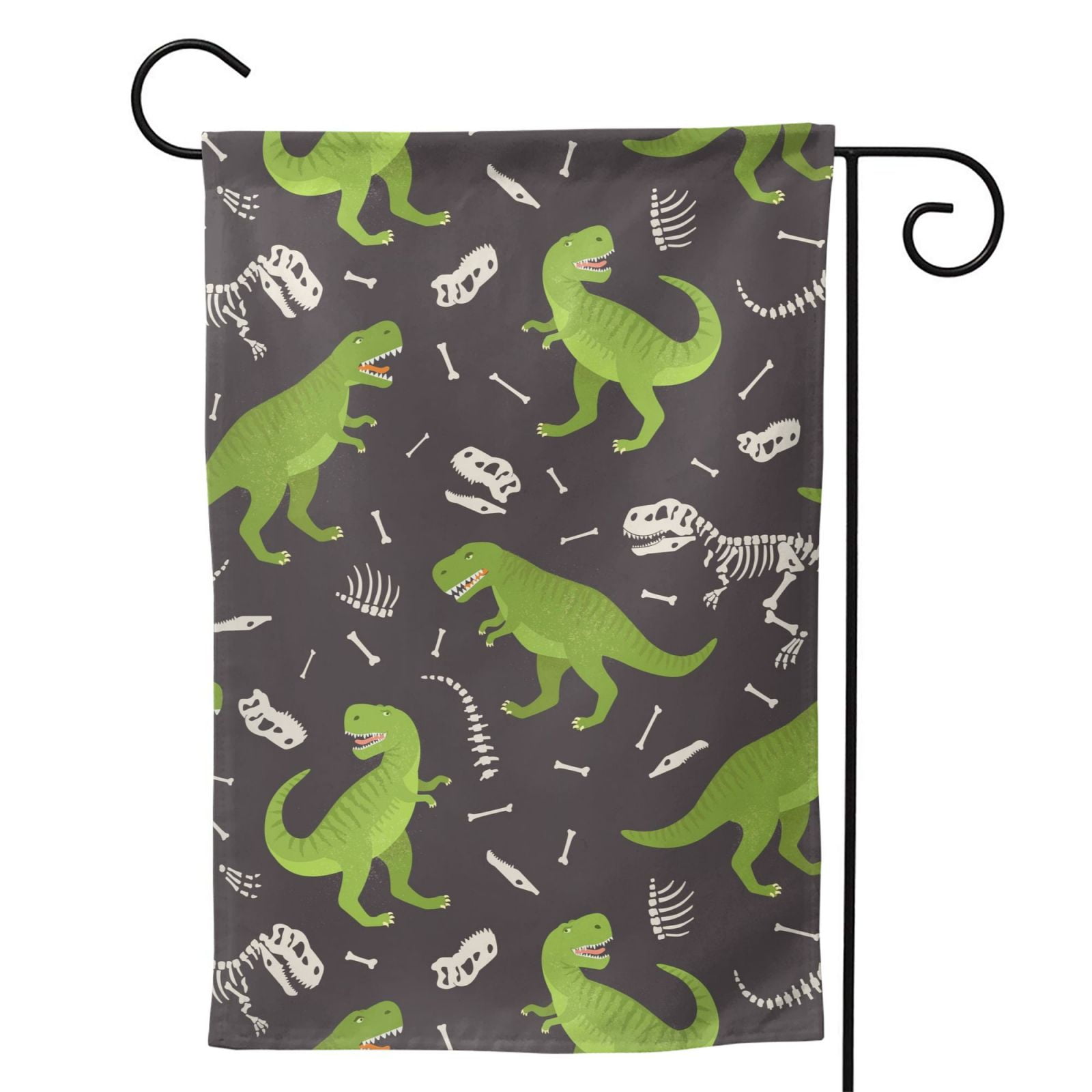 Sigee Dinosaur Skeleton for Live Happy Decorative Small Garden Flag ...