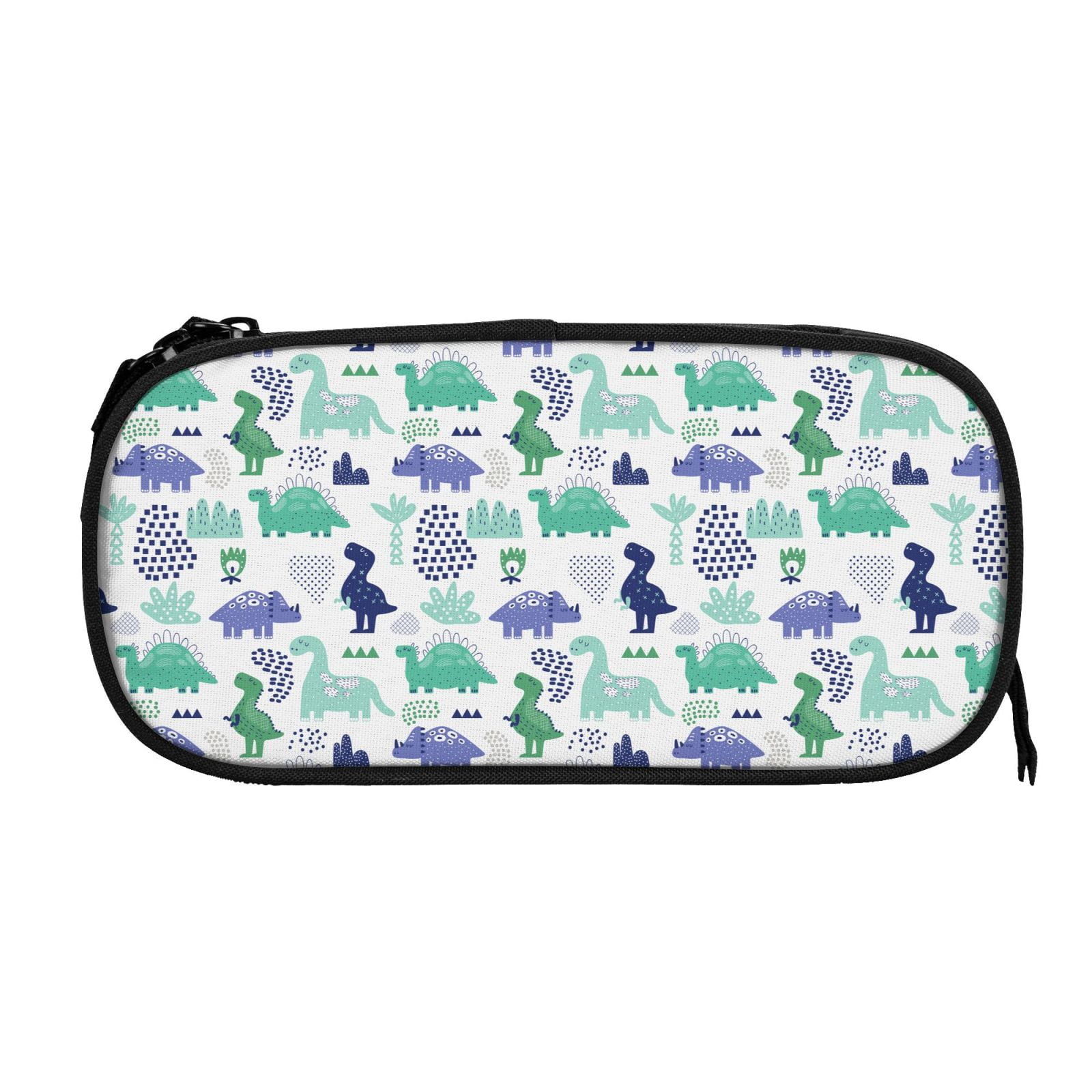Sigee Dinosaur for Portable Pencil Pouch with Zipper for Students ...