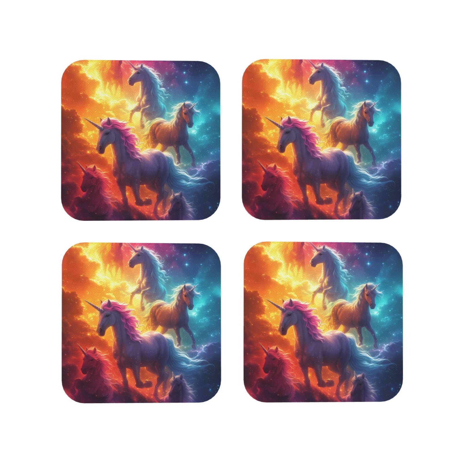 Sigee Dreamy Night Sky White Horse for Water-Resistant, Heat-Resistant ...