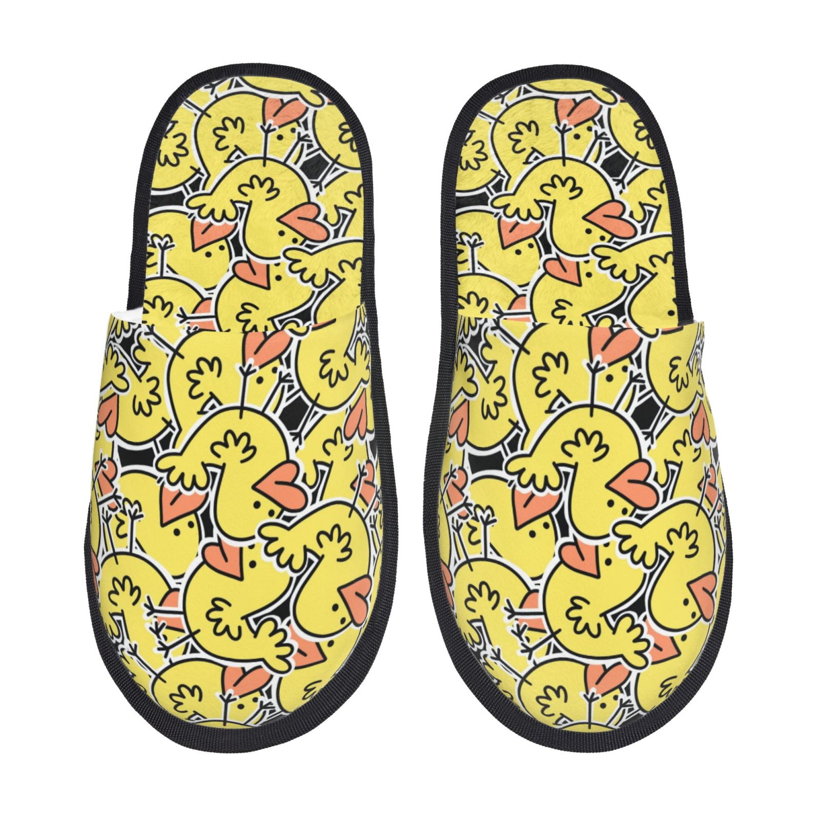 Sigee Ducks for Cozy Furry Slippers Super Soft Indoor and Outdoor Use ...
