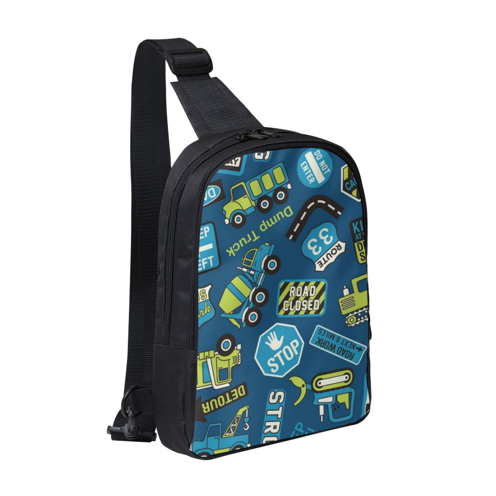 Sigee Dump Truck for Dual Pocket Sling Backpack Hiking Daypack ...