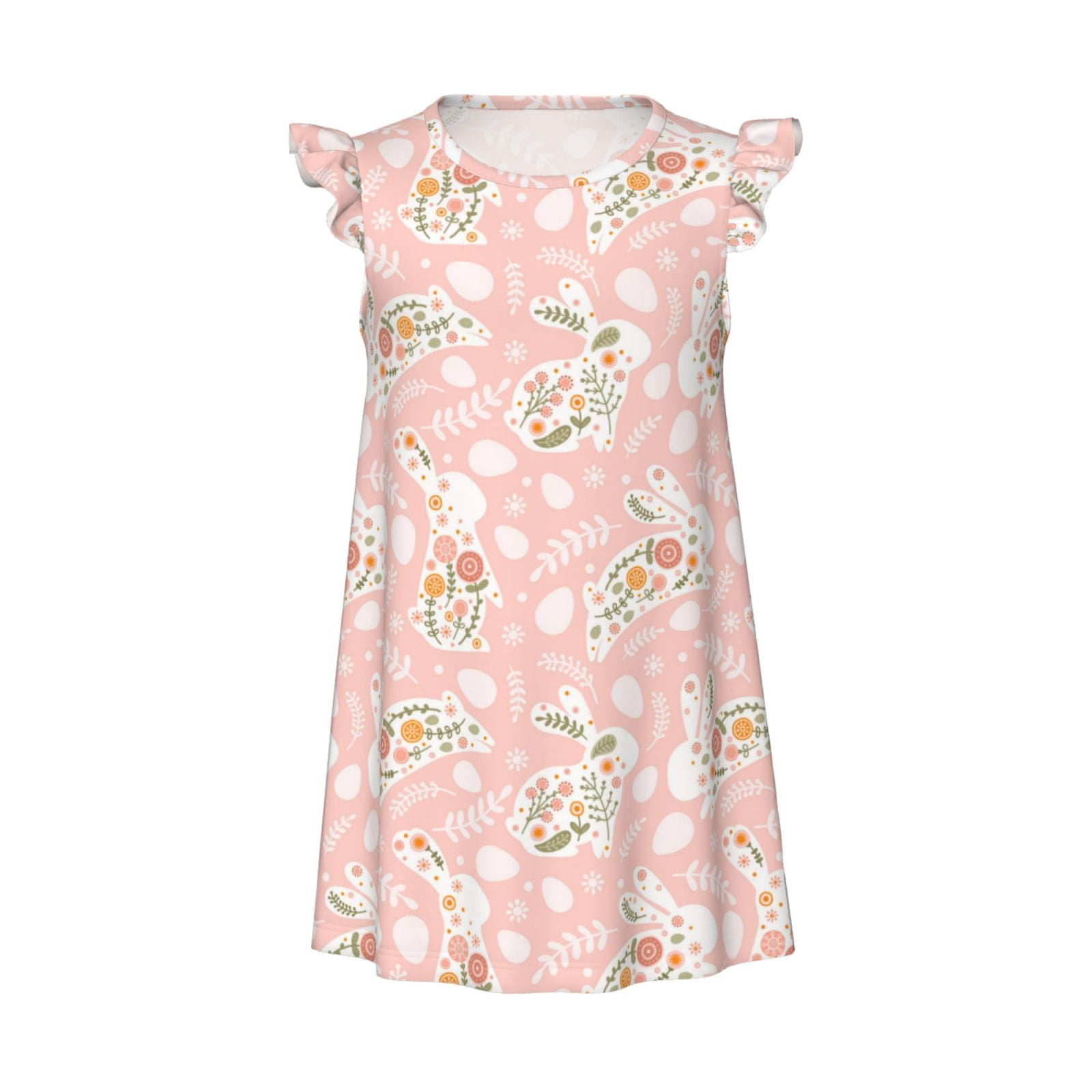 Sigee Easter Bunny for Girls Sleepwear Nightie,Night Sleep Dress ...