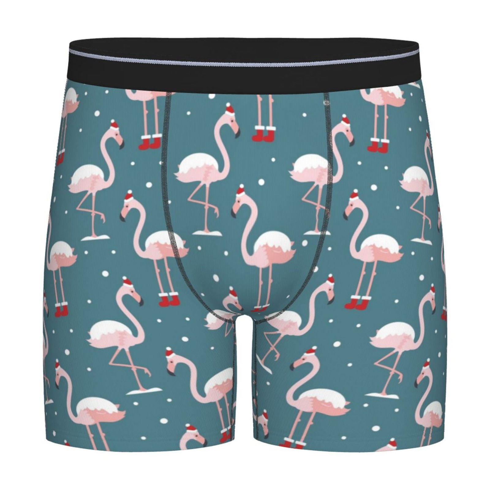 Sigee Elegant Flamingo for Men's Boxer Briefs,Moisture Wicking and ...