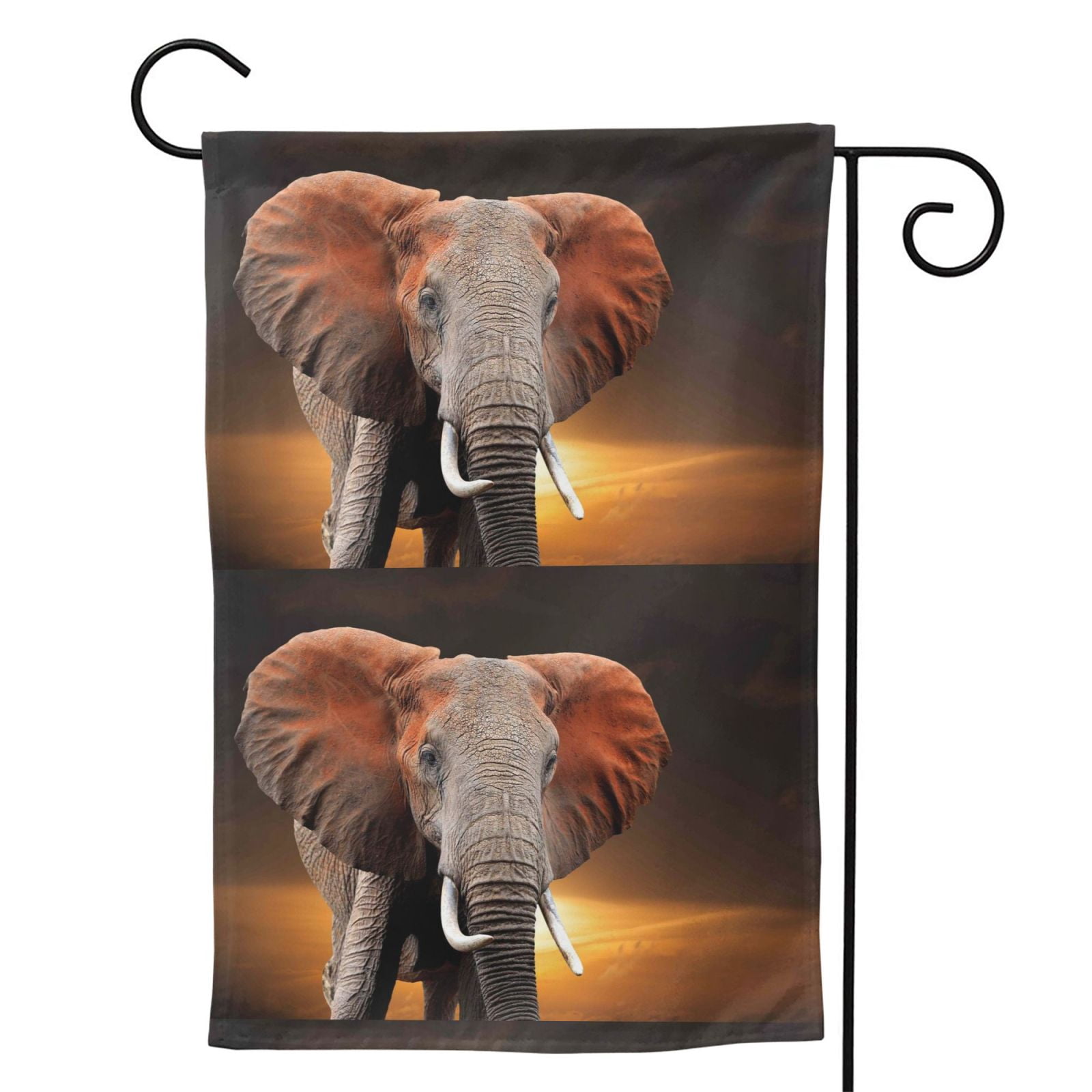 Sigee Elephant Sunset in Kenya for Live Happy Decorative Small Garden ...
