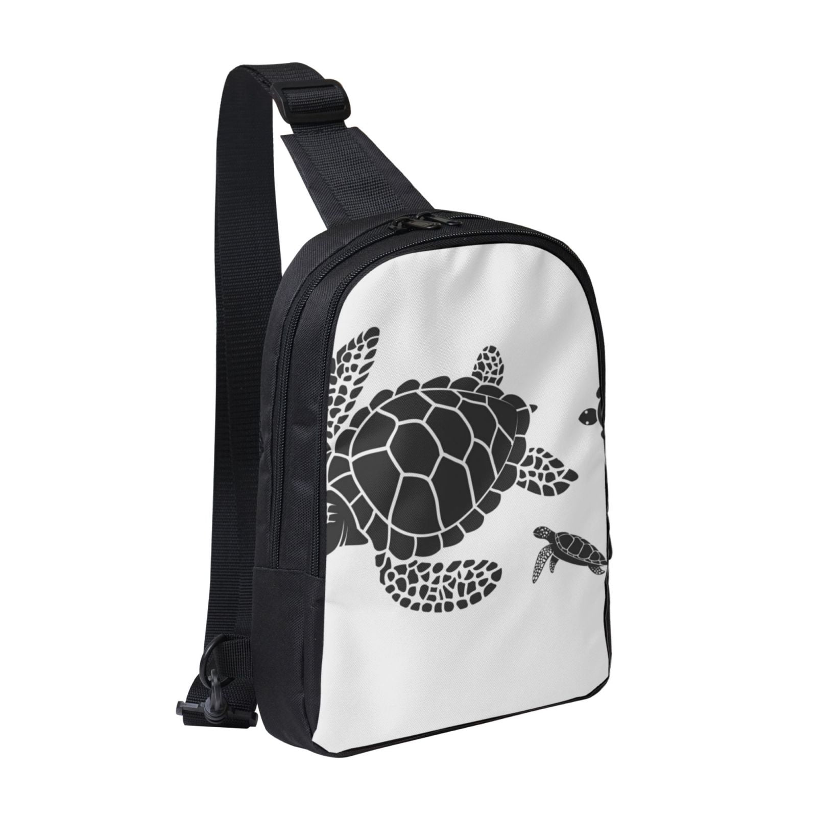 Sigee Family Of Sea Turtles for Dual Pocket Sling Backpack Hiking ...