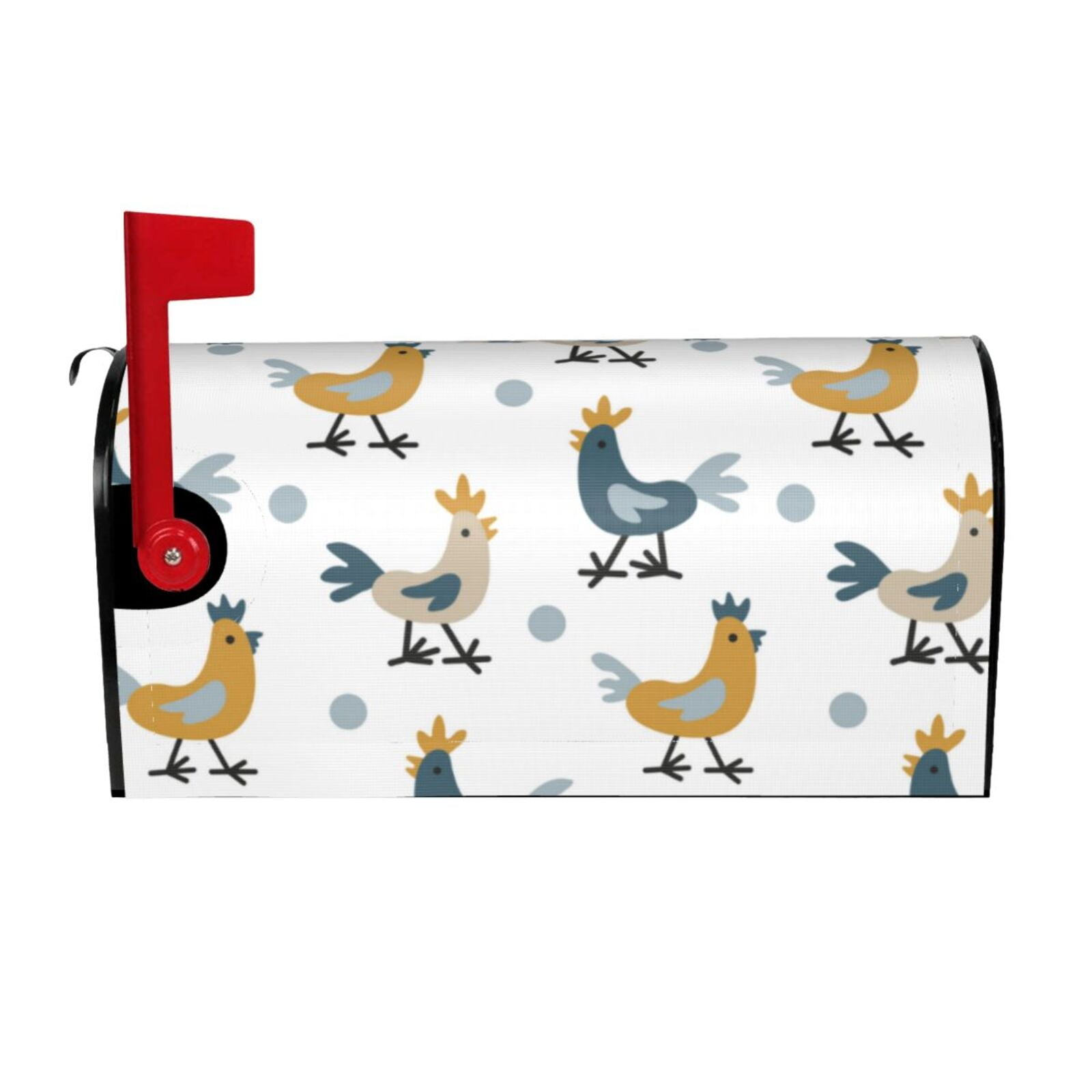 Sigee Farm Roosters for Mailbox Cover Magnetic Waterproof Post Box for ...