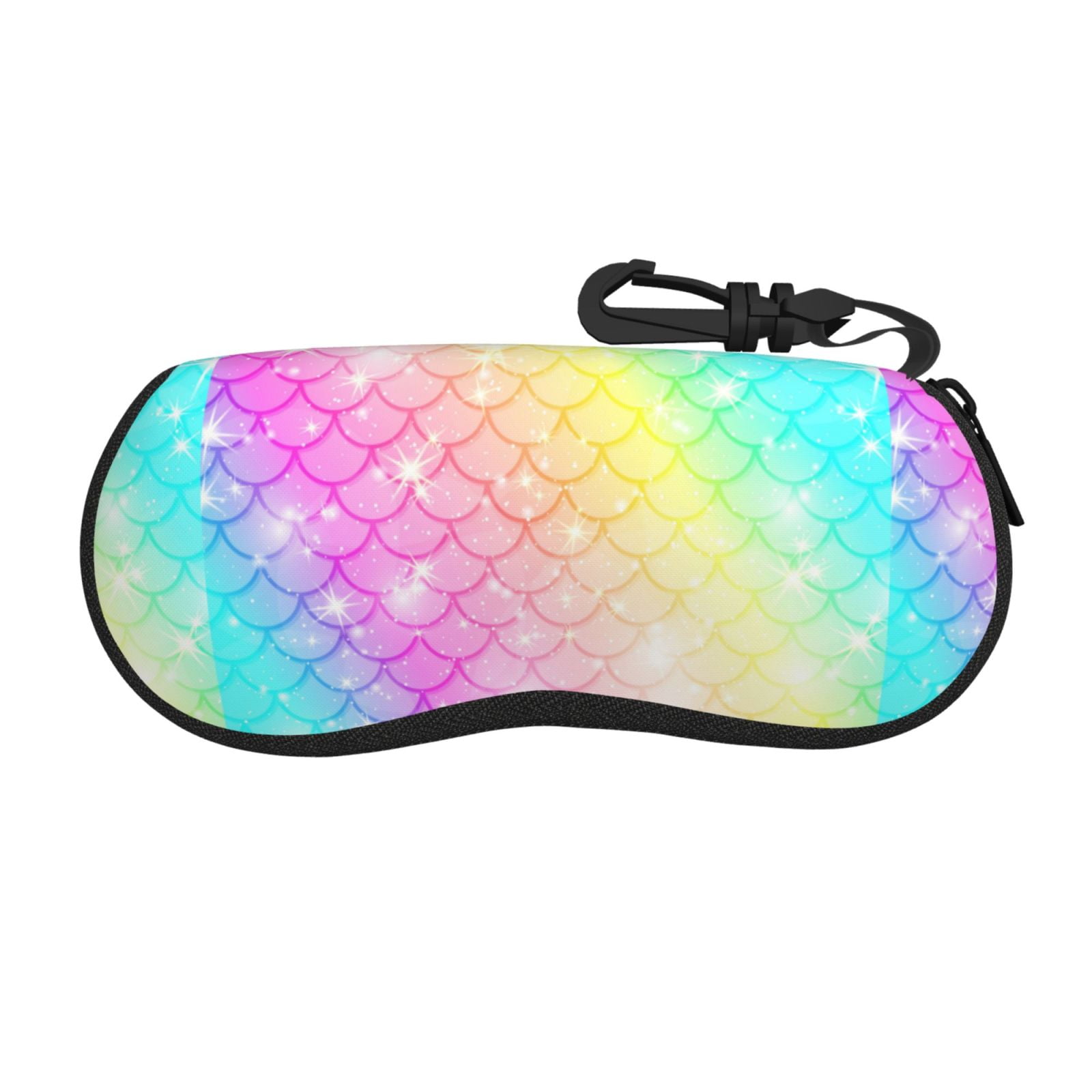 Sigee Fish Scale for Soft Eyeglass Cases for Women and Men Zipper ...