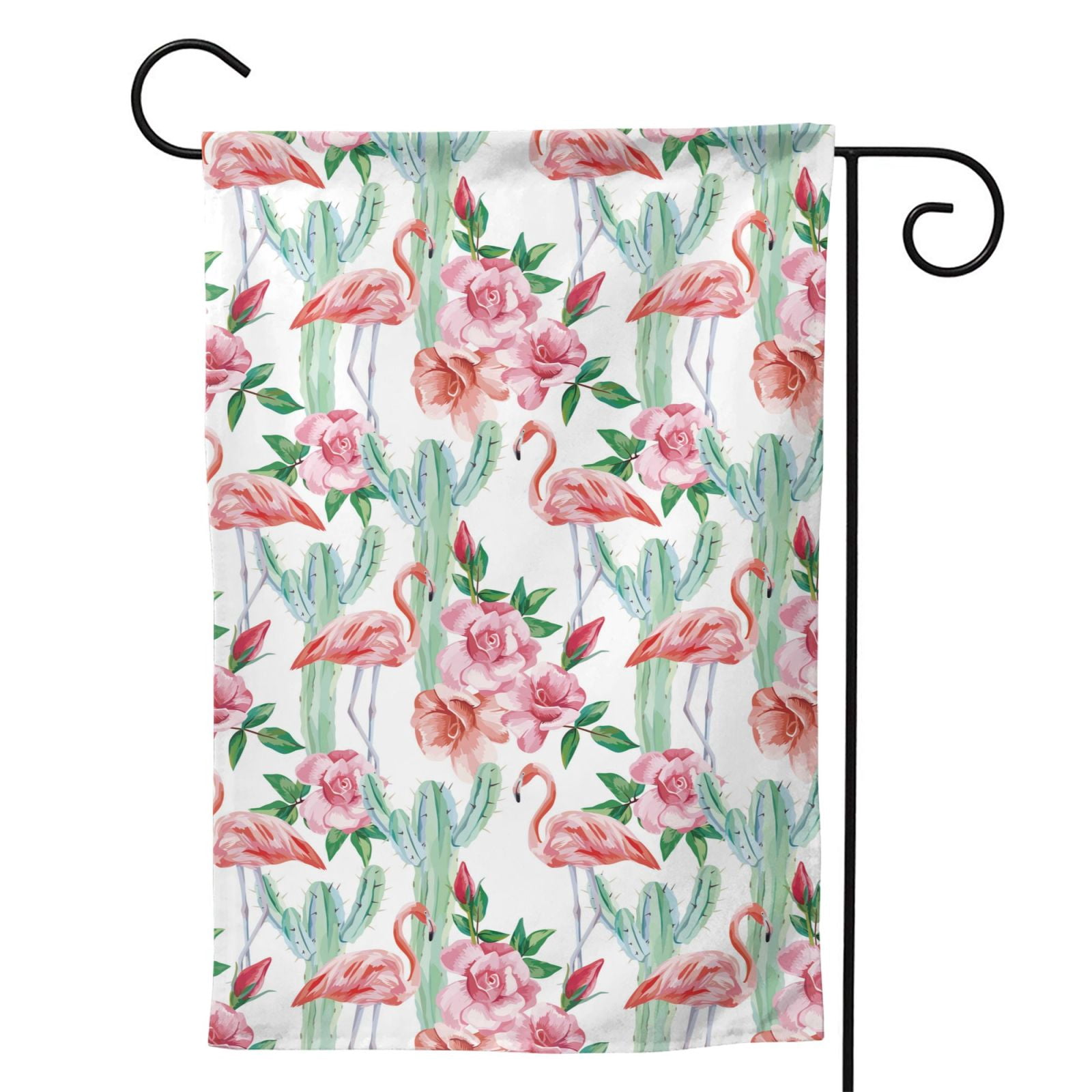 Sigee Flamingo Flower for Live Happy Decorative Small Garden Flag ...