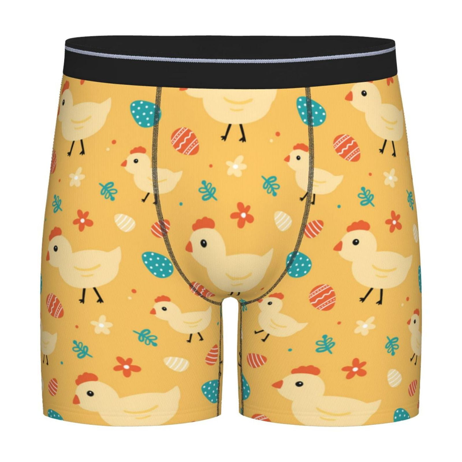Sigee Flowe Chicken for Men's Boxer Briefs,Moisture Wicking and ...