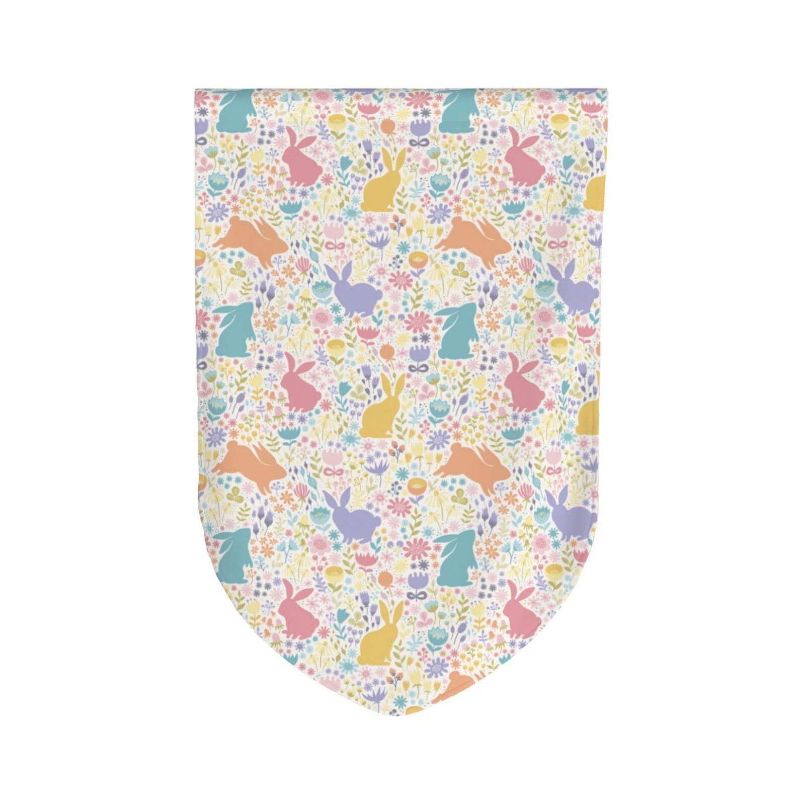 Sigee Flower Color Rabbit Printed Flag12.5 * 18in Outdoor Yard Flags ...