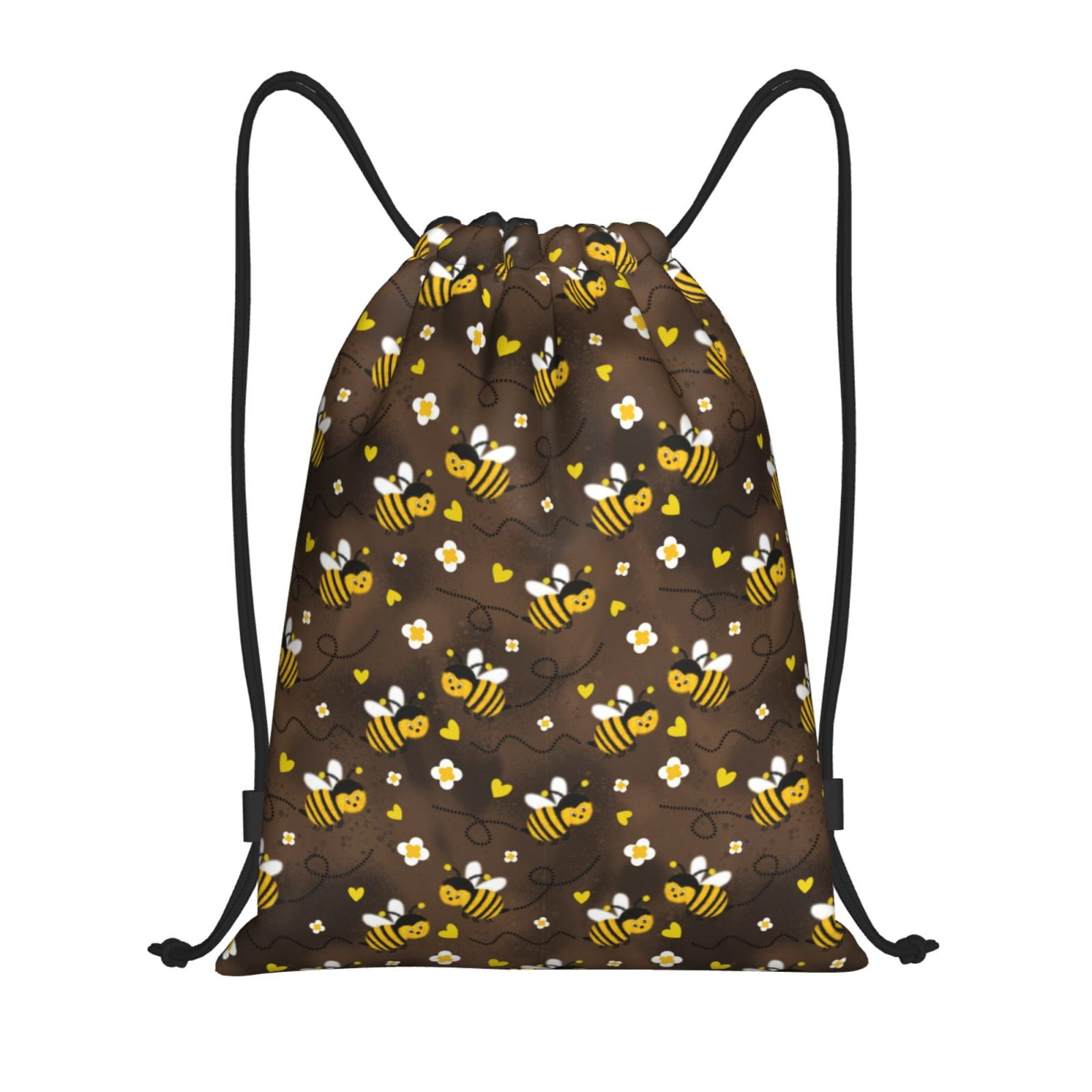 Sigee Flying Furry Honey Bees for Drawstring Bag String Backpack for ...
