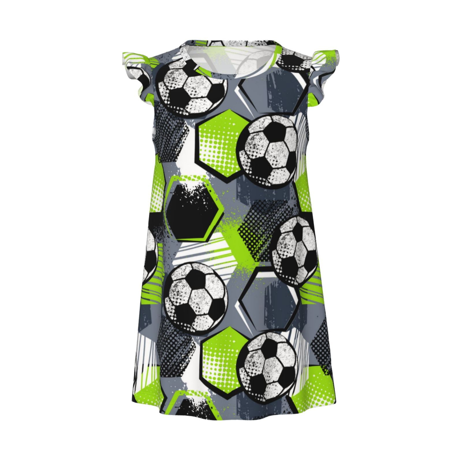 Sigee Football for Girls Sleepwear Nightie,Night Sleep Dress Pajamas ...