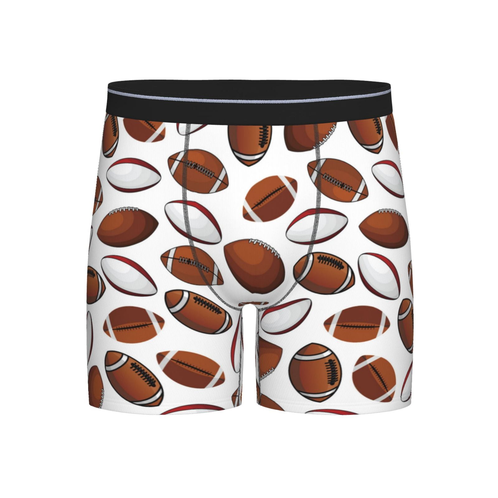 Sigee Football for Men's Boxer Briefs,Moisture Wicking and Breathable ...