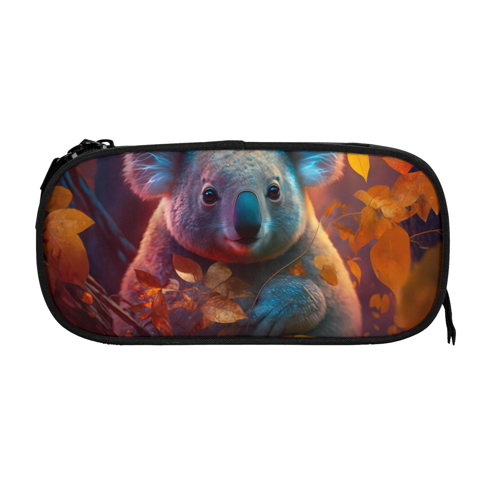 Sigee Forest Koala for Portable Pencil Pouch with Zipper for Students ...