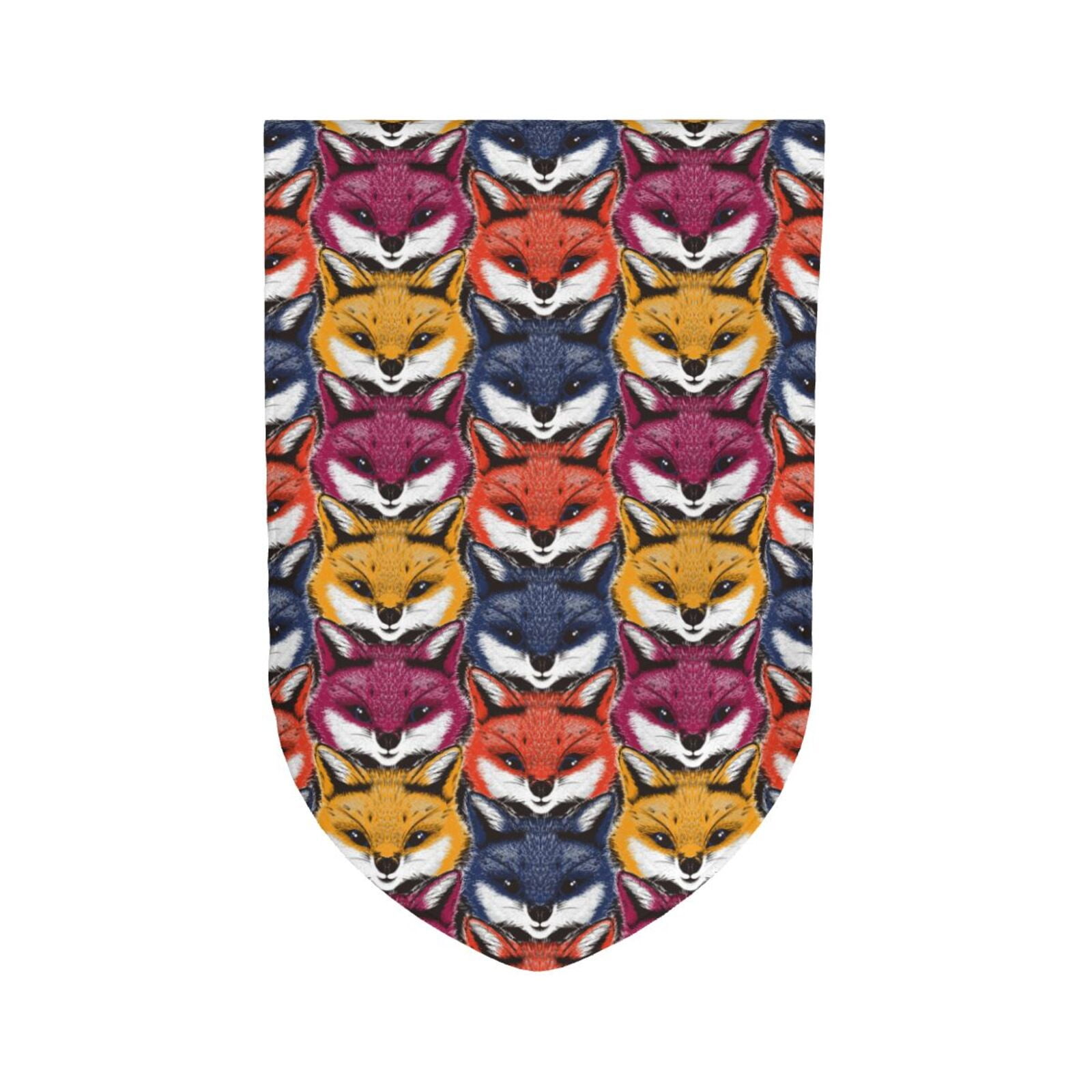 Sigee Fox Face Printed Flag12.5 * 18in Outdoor Yard Flags For Garden ...