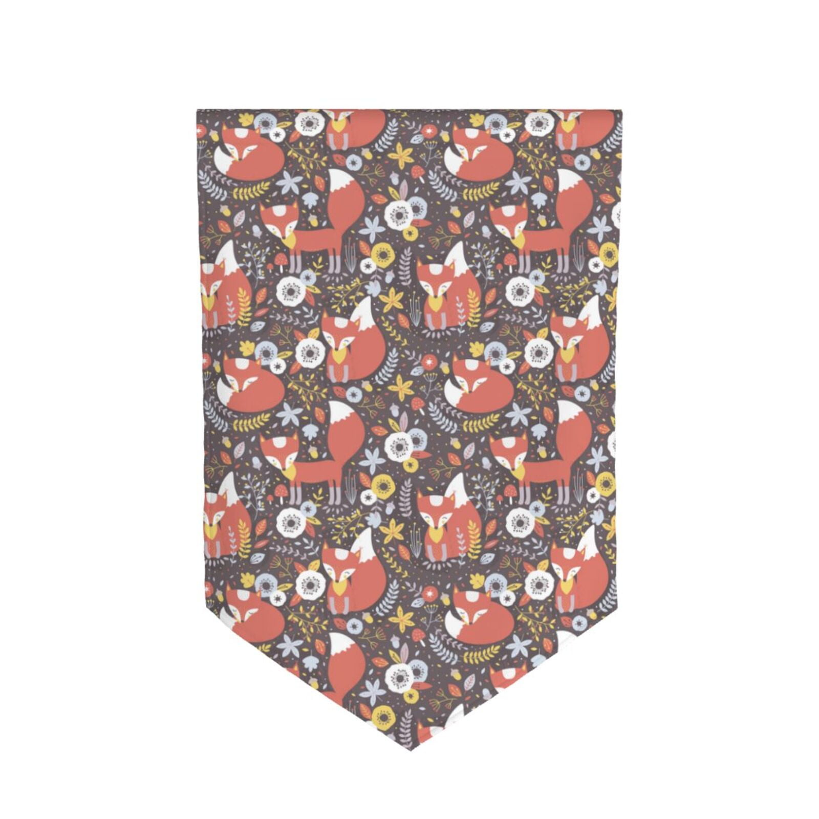 Sigee Foxes Printed Flag12.5 * 18in Outdoor Yard Flags For Garden Decor ...