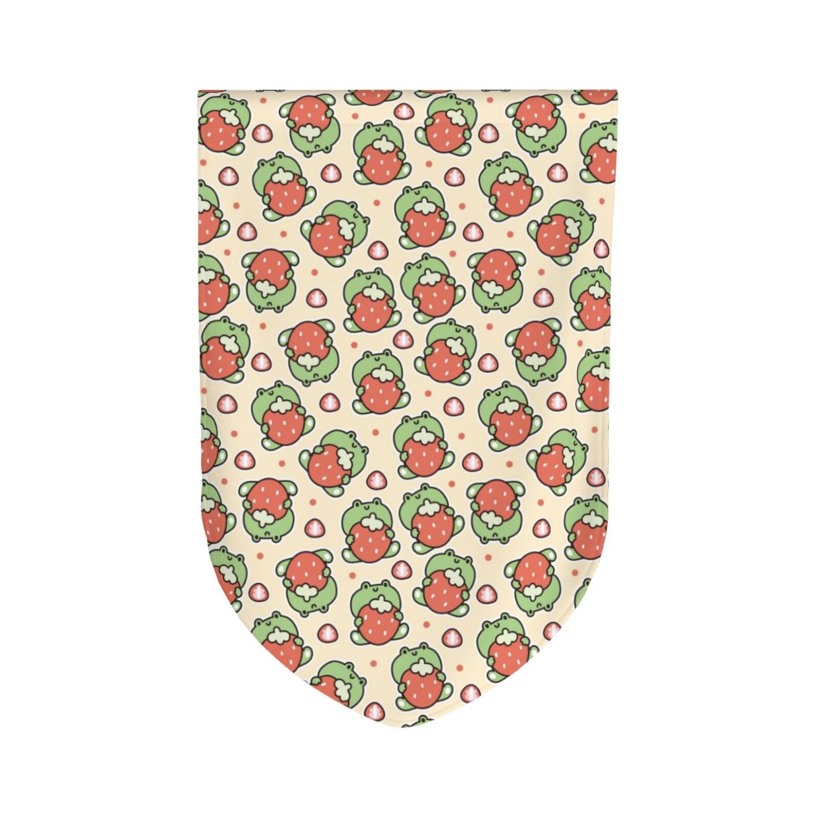 Sigee Frog Hold Strawberry Printed Flag12.5 * 18in Outdoor Yard Flags ...